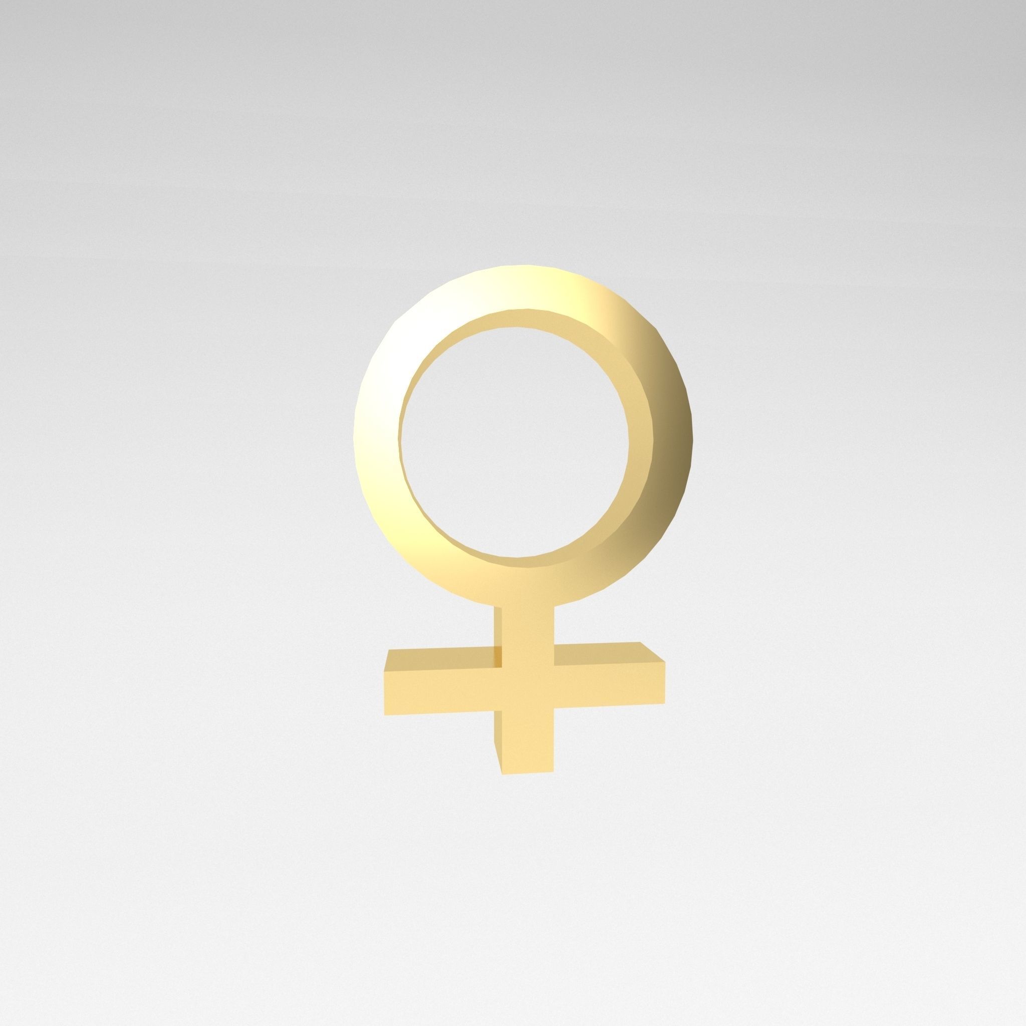 3D model Venus Symbol v1 003 VR / AR / low-poly | CGTrader