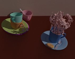Animated Tea cup 3D Models | CGTrader
