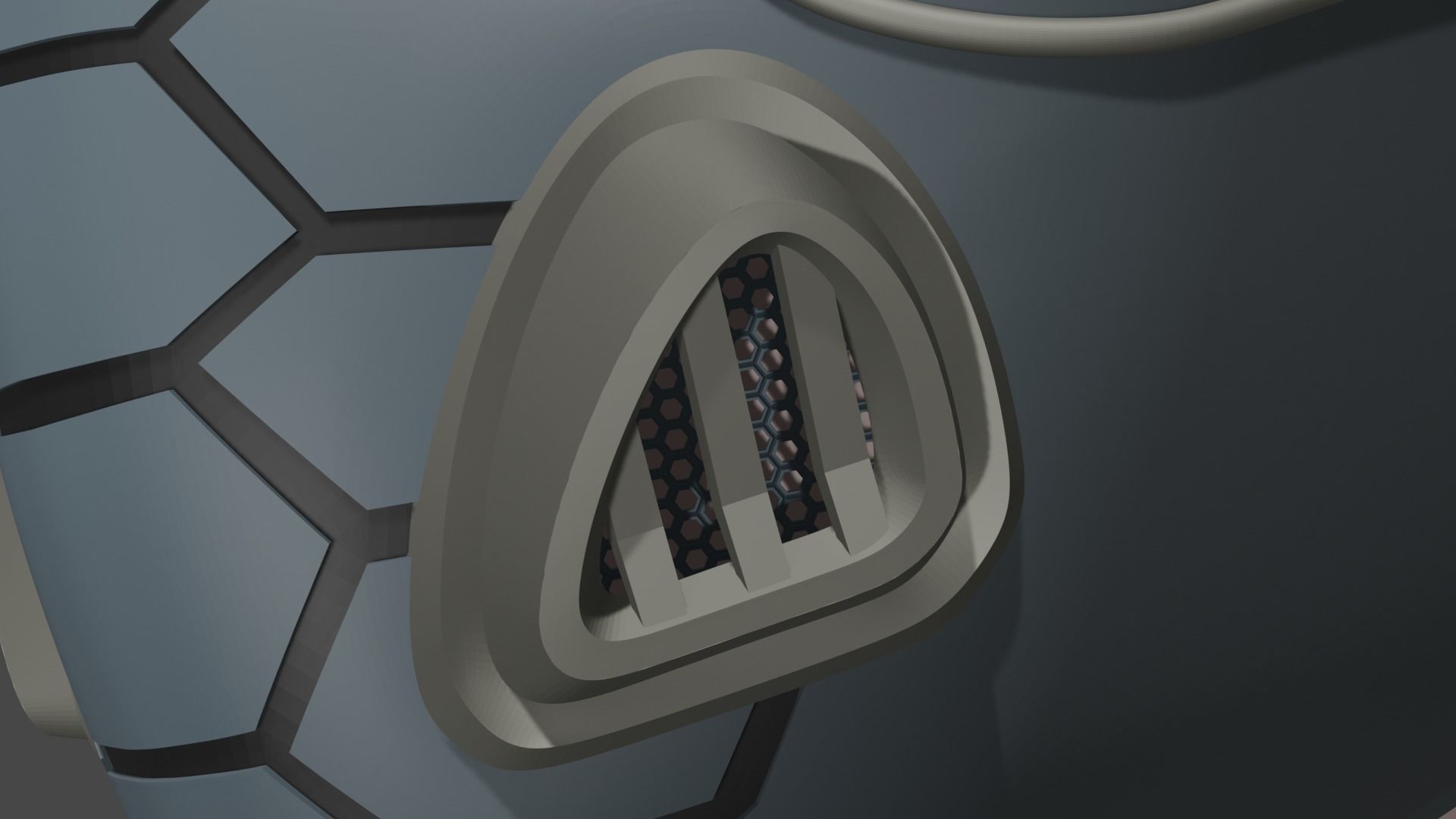 VIPER GAS MASK RESPIRATOR FROM VALORANT FOR 3D PRINTING 3D model 3D ...