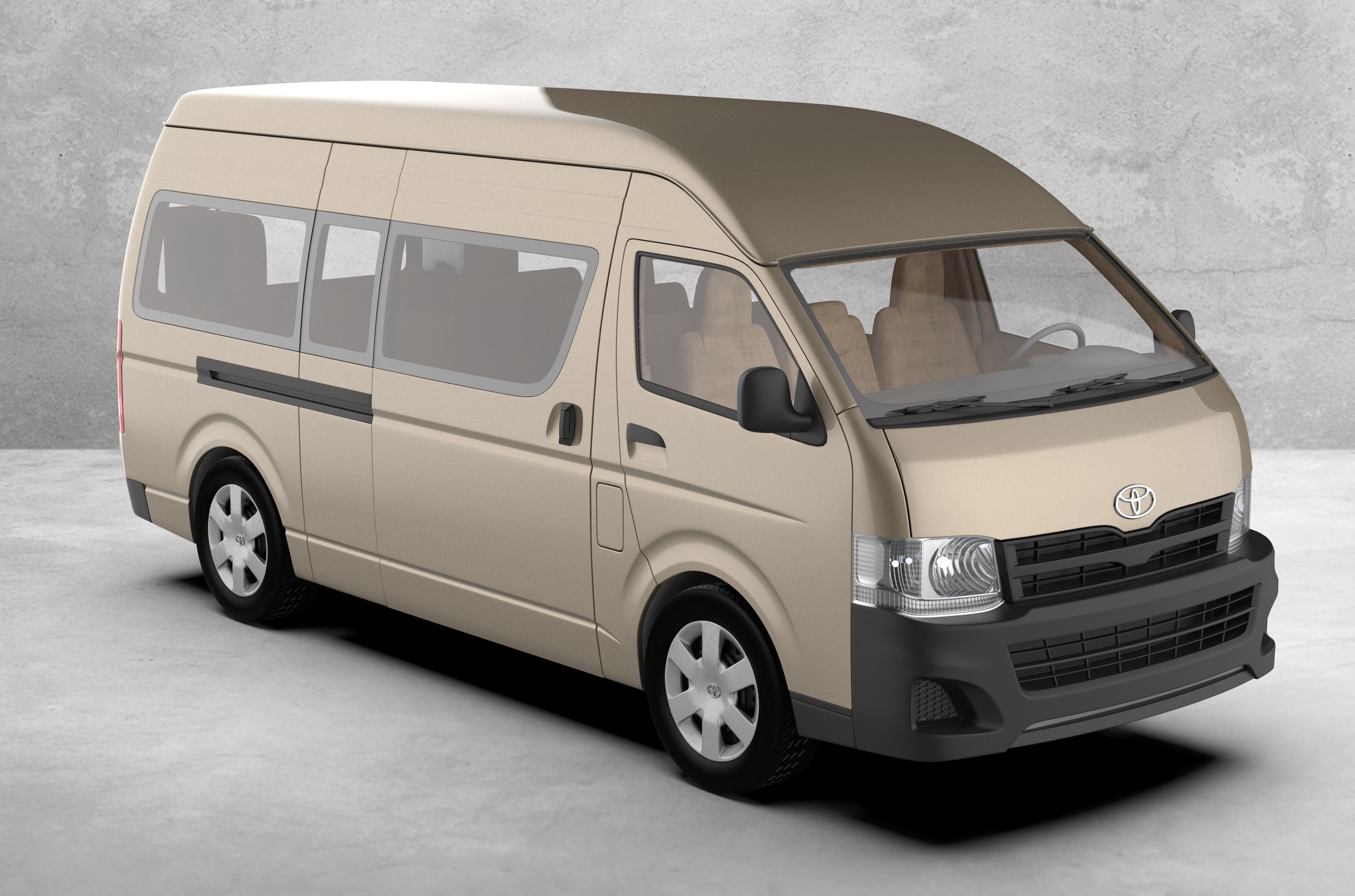 3dmodel toyota van free 3D model | CGTrader