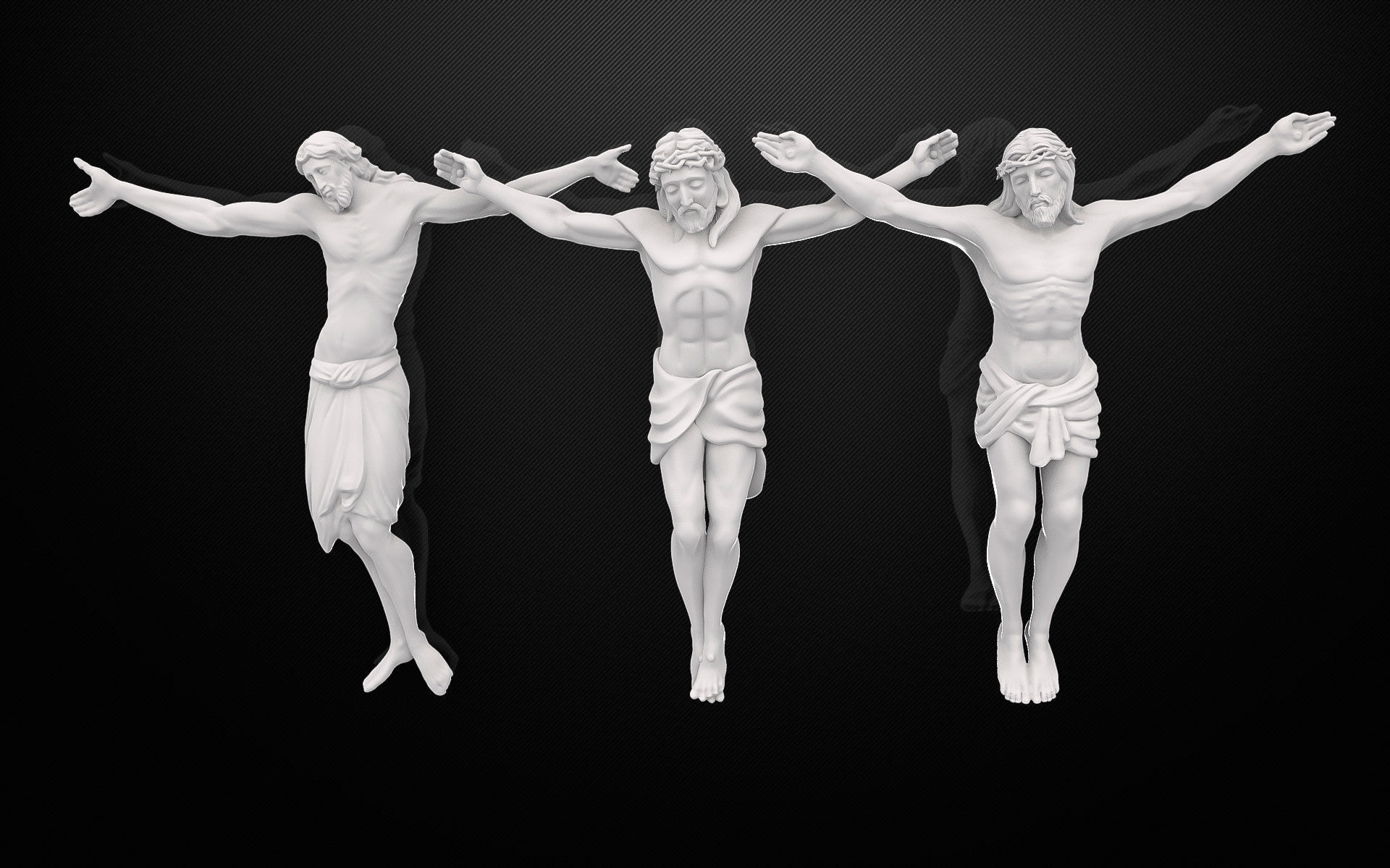 Jesus Christ 3 models 3D model 3D printable | CGTrader