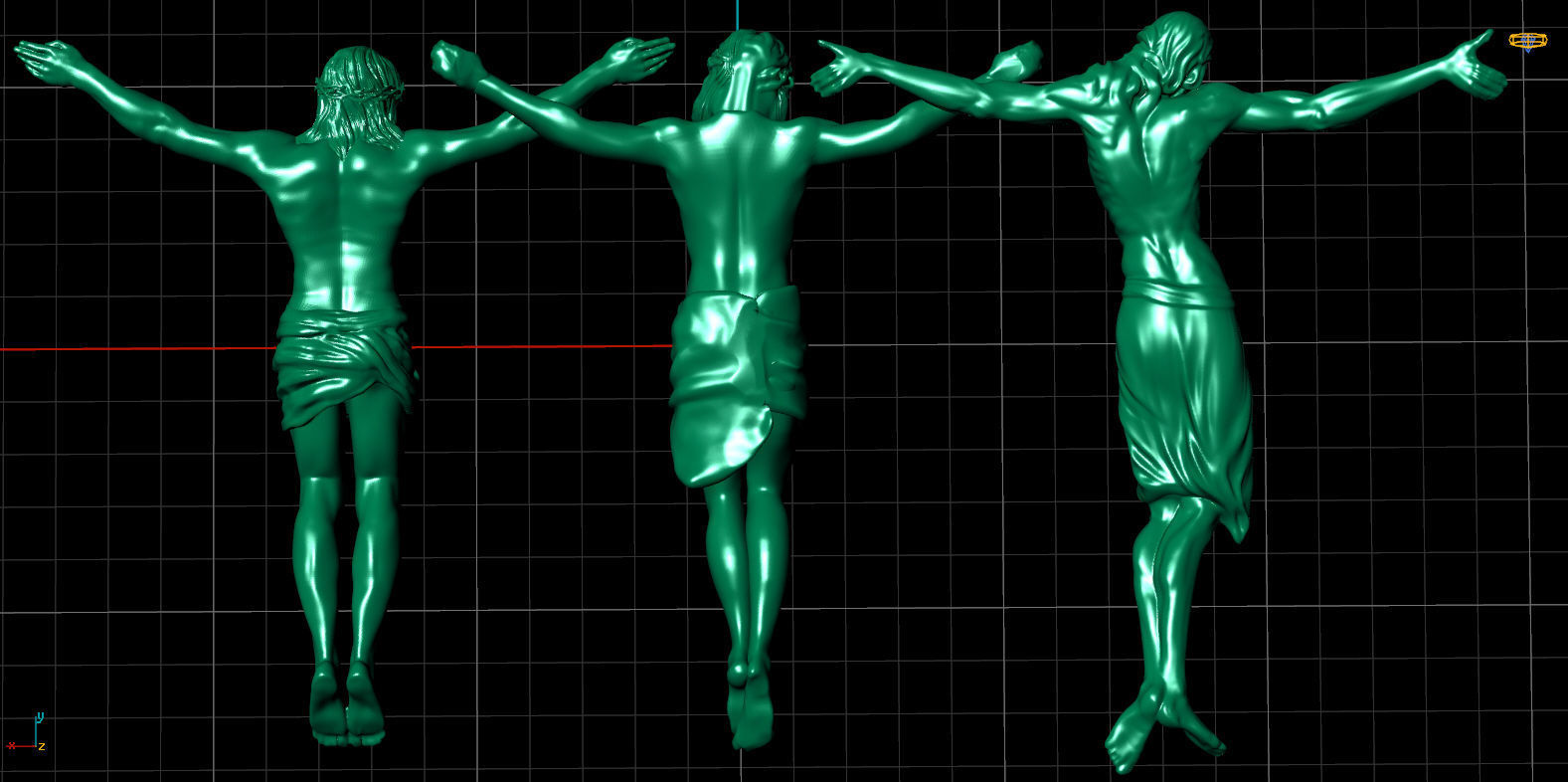 Jesus Christ 3 models 3D model 3D printable | CGTrader