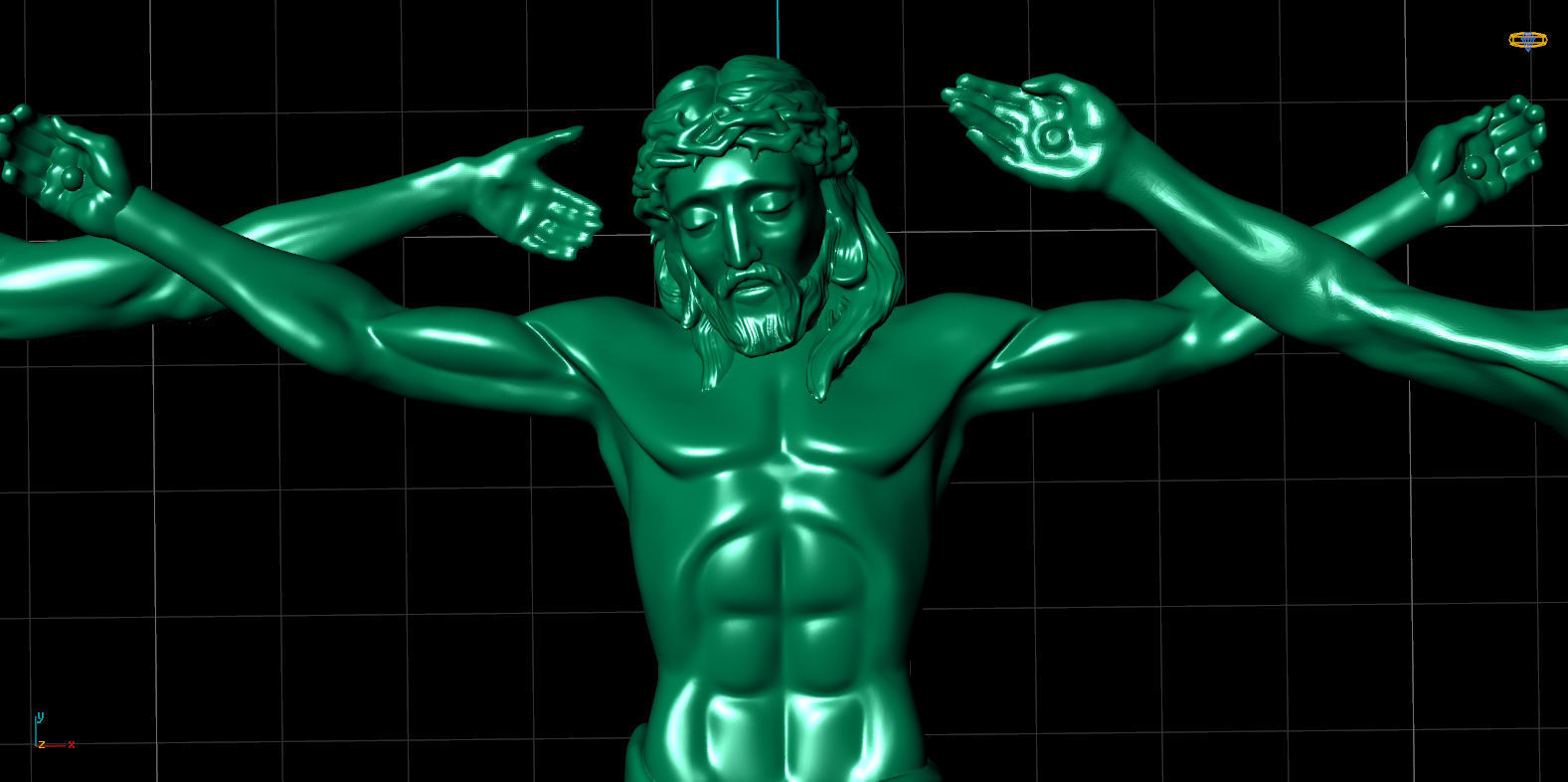 Jesus Christ 3 models 3D model 3D printable | CGTrader