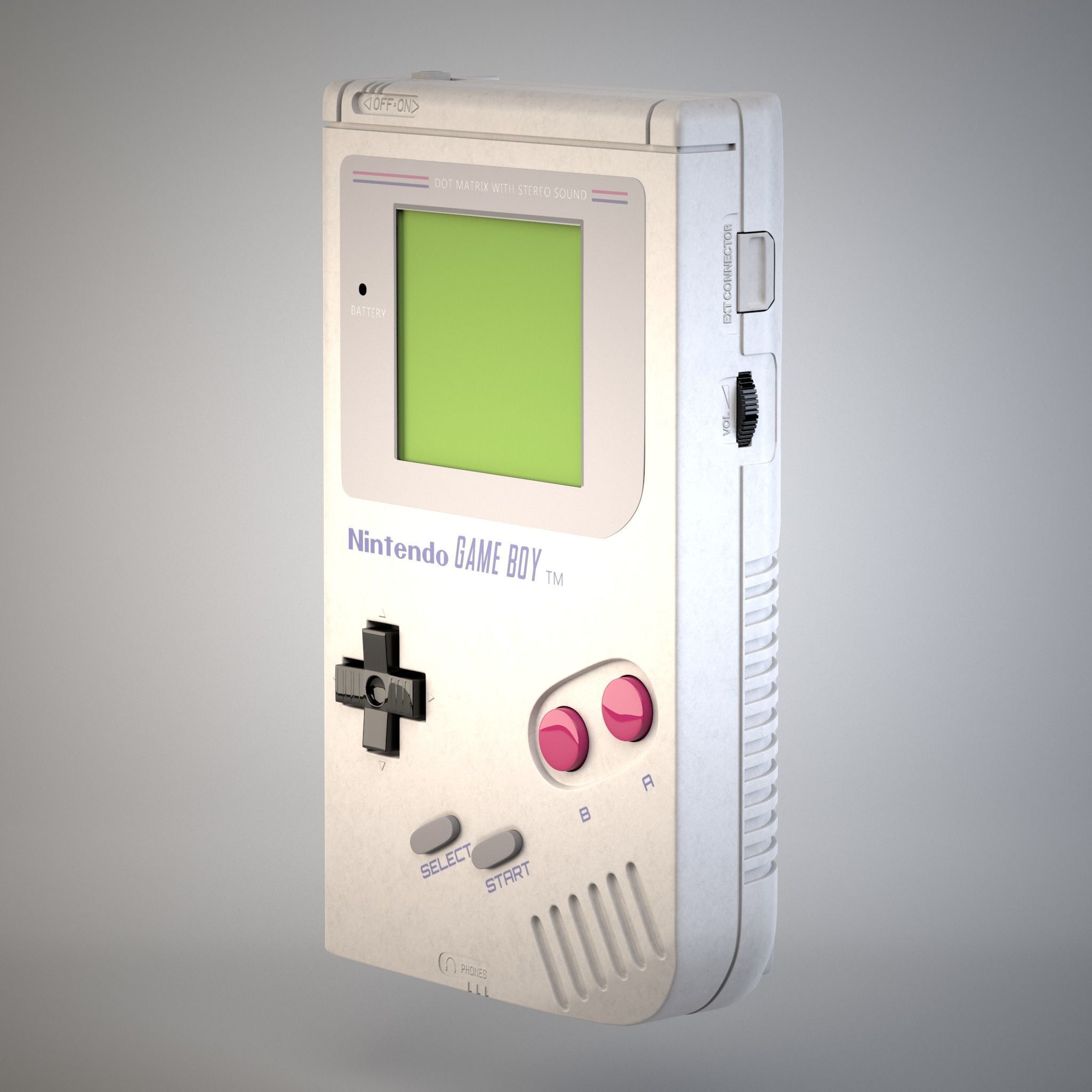 Game Boy Classic 3D model | CGTrader