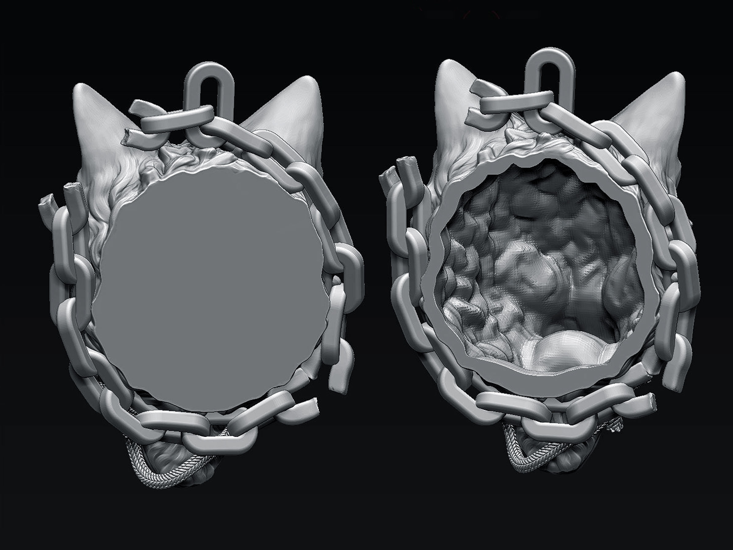 Freedom Wolf 3D model 3D printable | CGTrader