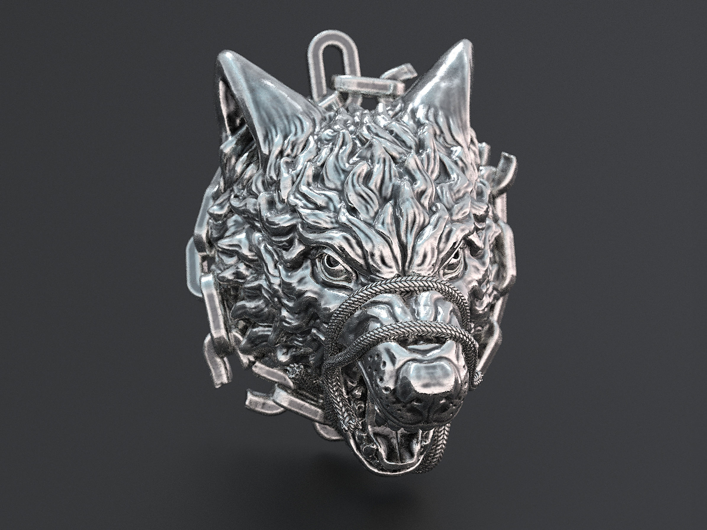 Freedom Wolf 3D model 3D printable | CGTrader
