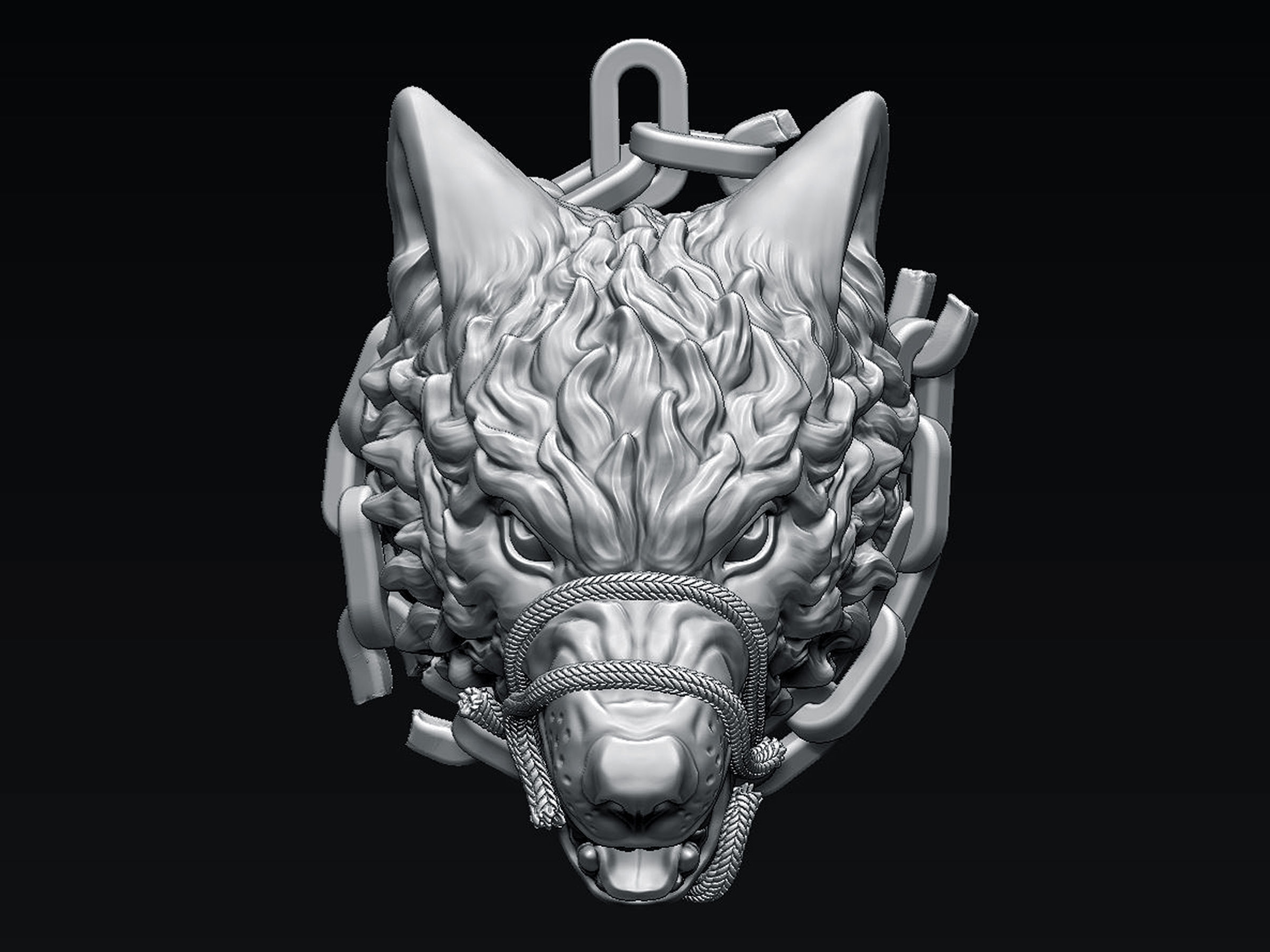 Freedom Wolf 3D model 3D printable | CGTrader