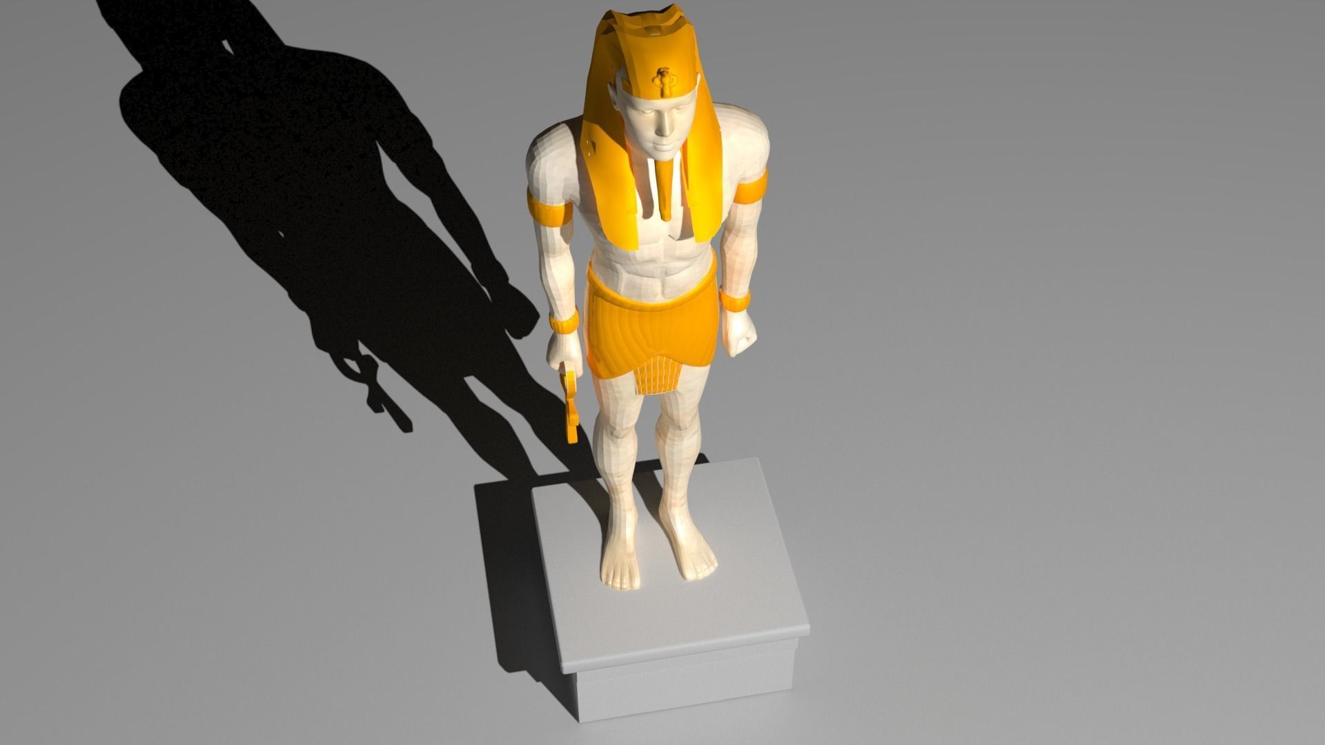 Pharaonic Ancient Egypt Sculpture 3D model | CGTrader