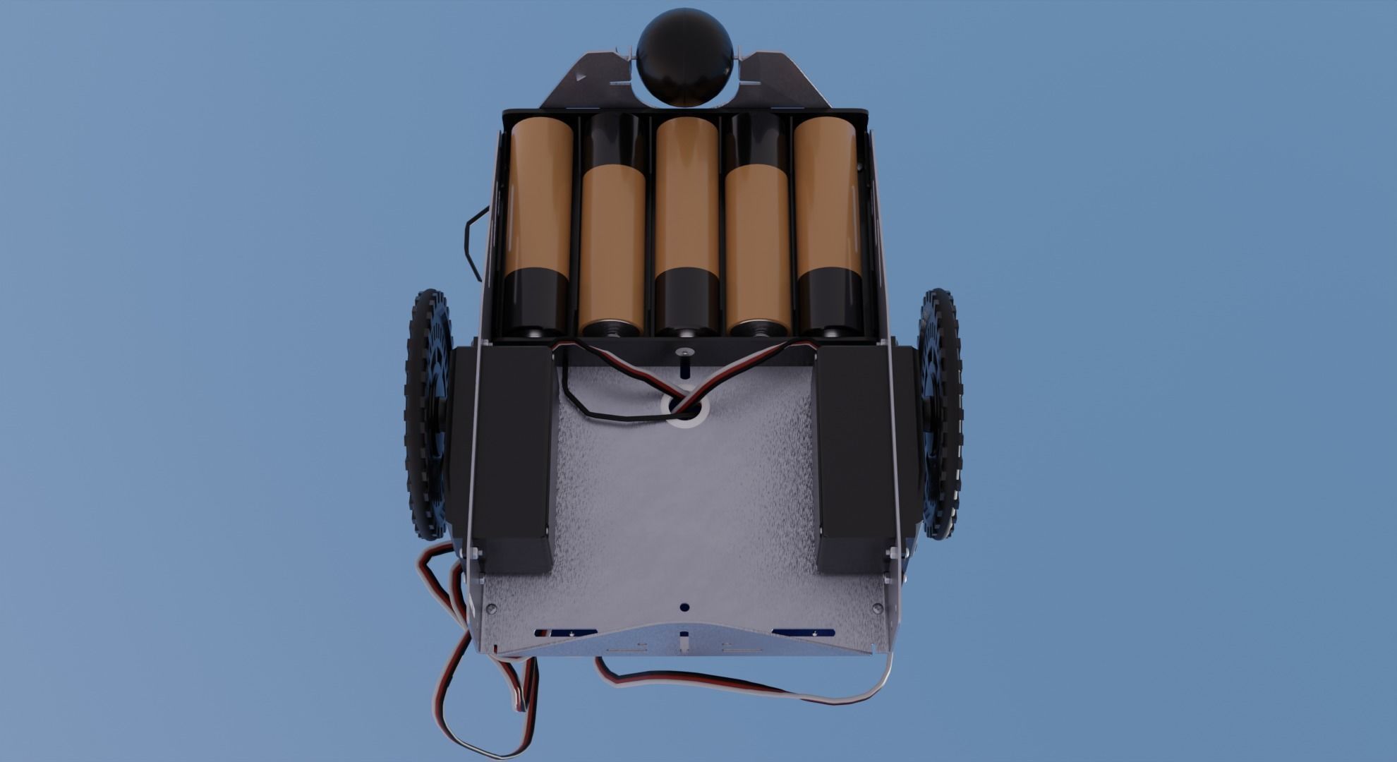 Robot Toy Car 3D model rigged | CGTrader