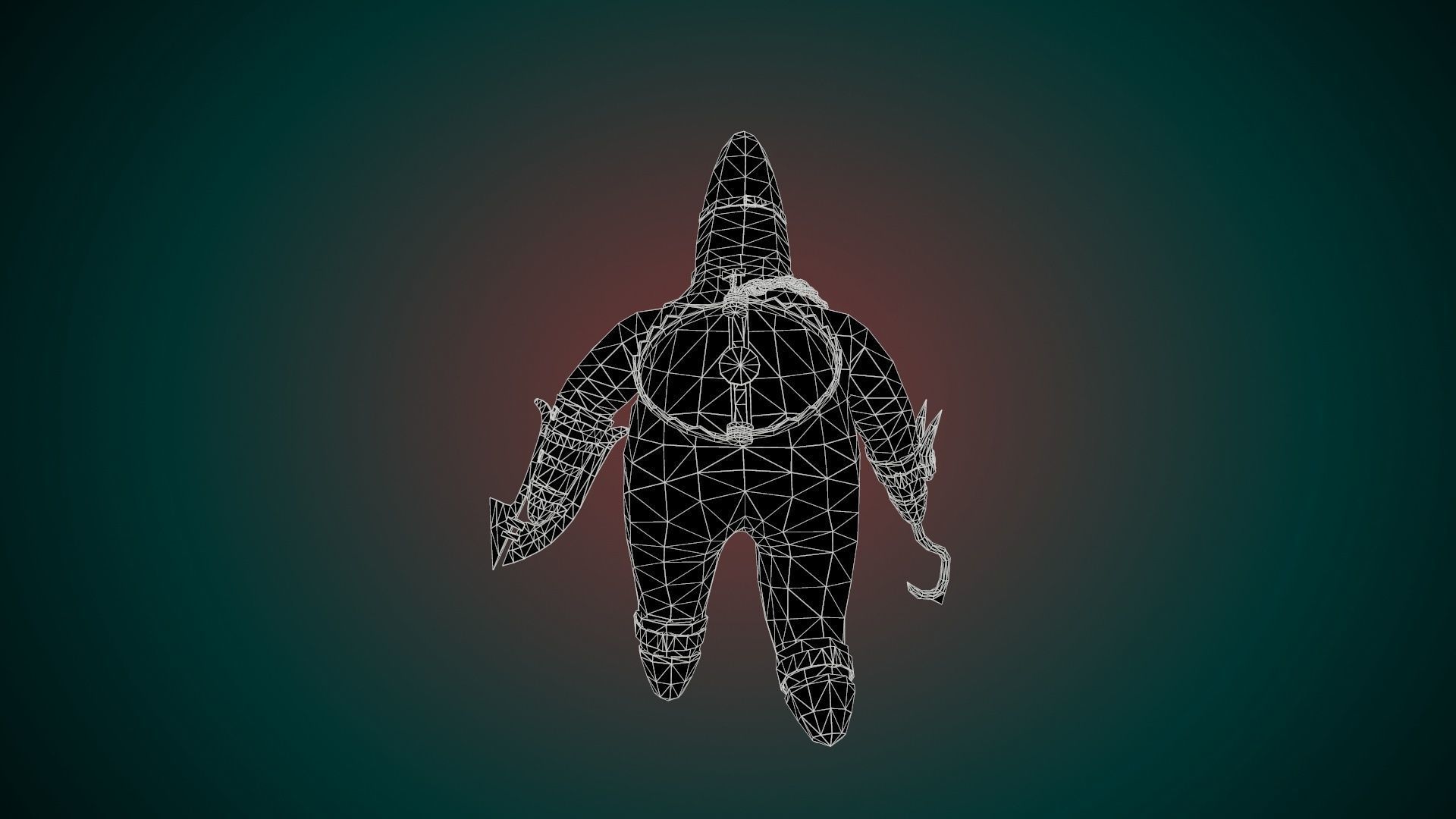 3D model Stitch Disemboweler VR / AR / low-poly rigged animated | CGTrader