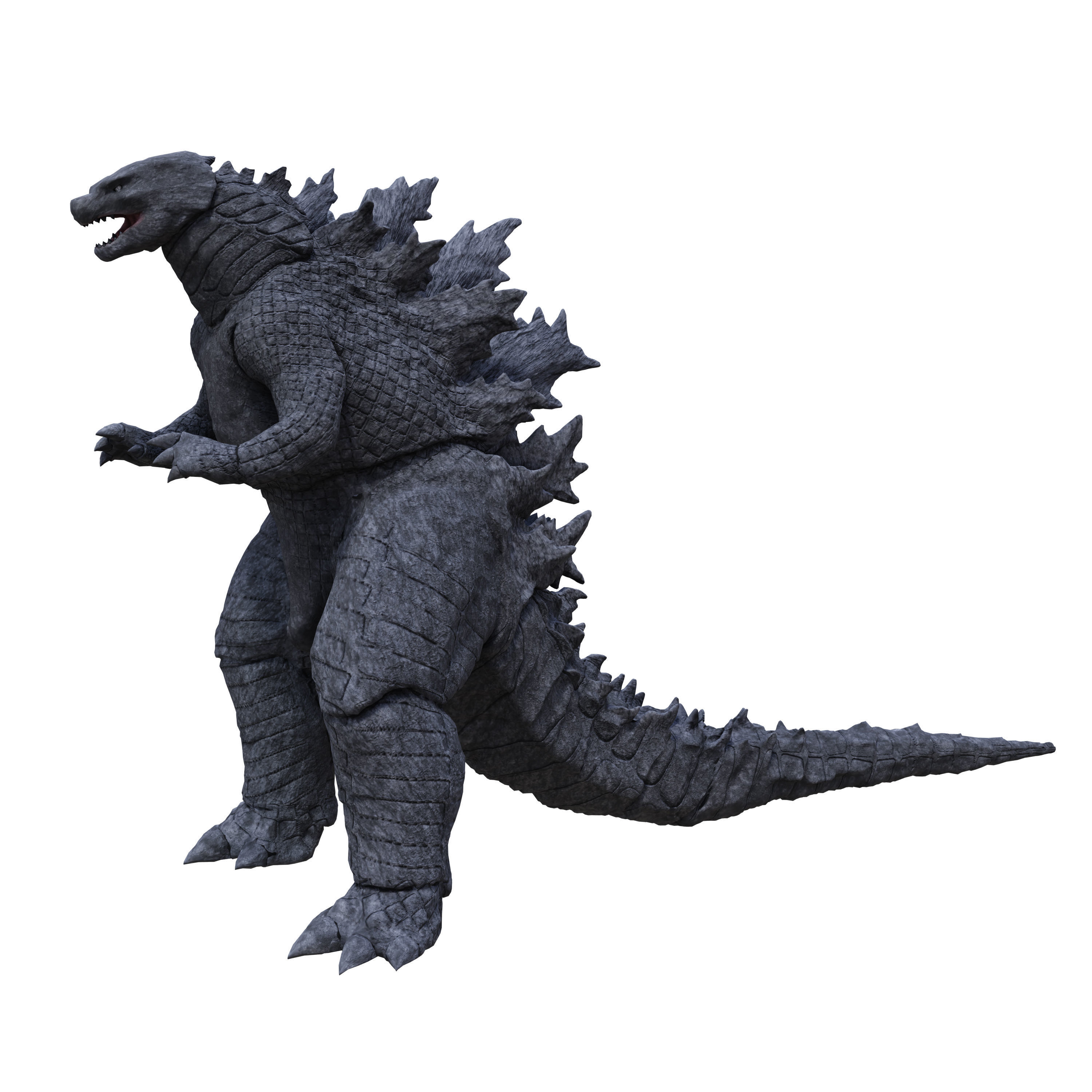 Gozilla godzilla 3D model rigged | CGTrader