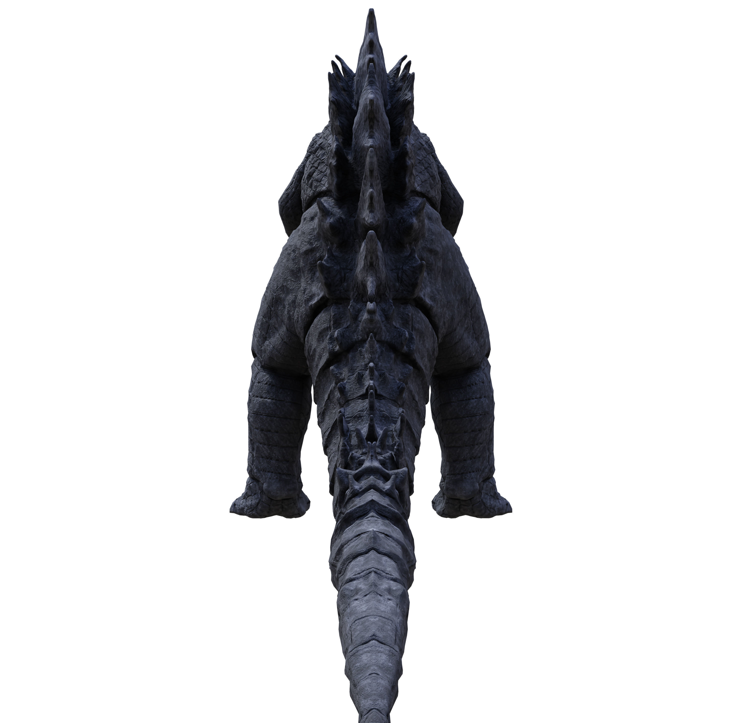 Gozilla godzilla 3D model rigged | CGTrader