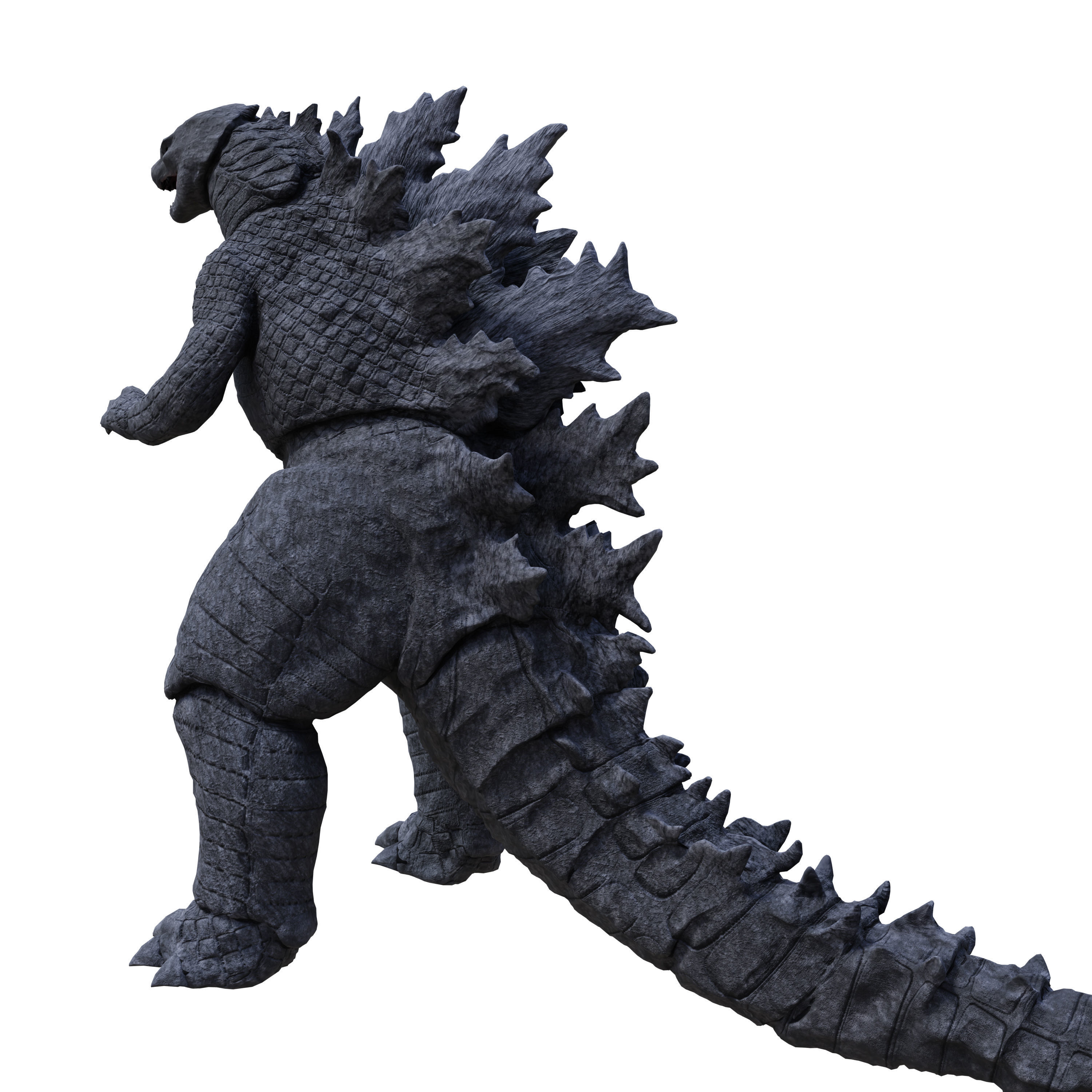 Gozilla godzilla 3D model rigged | CGTrader