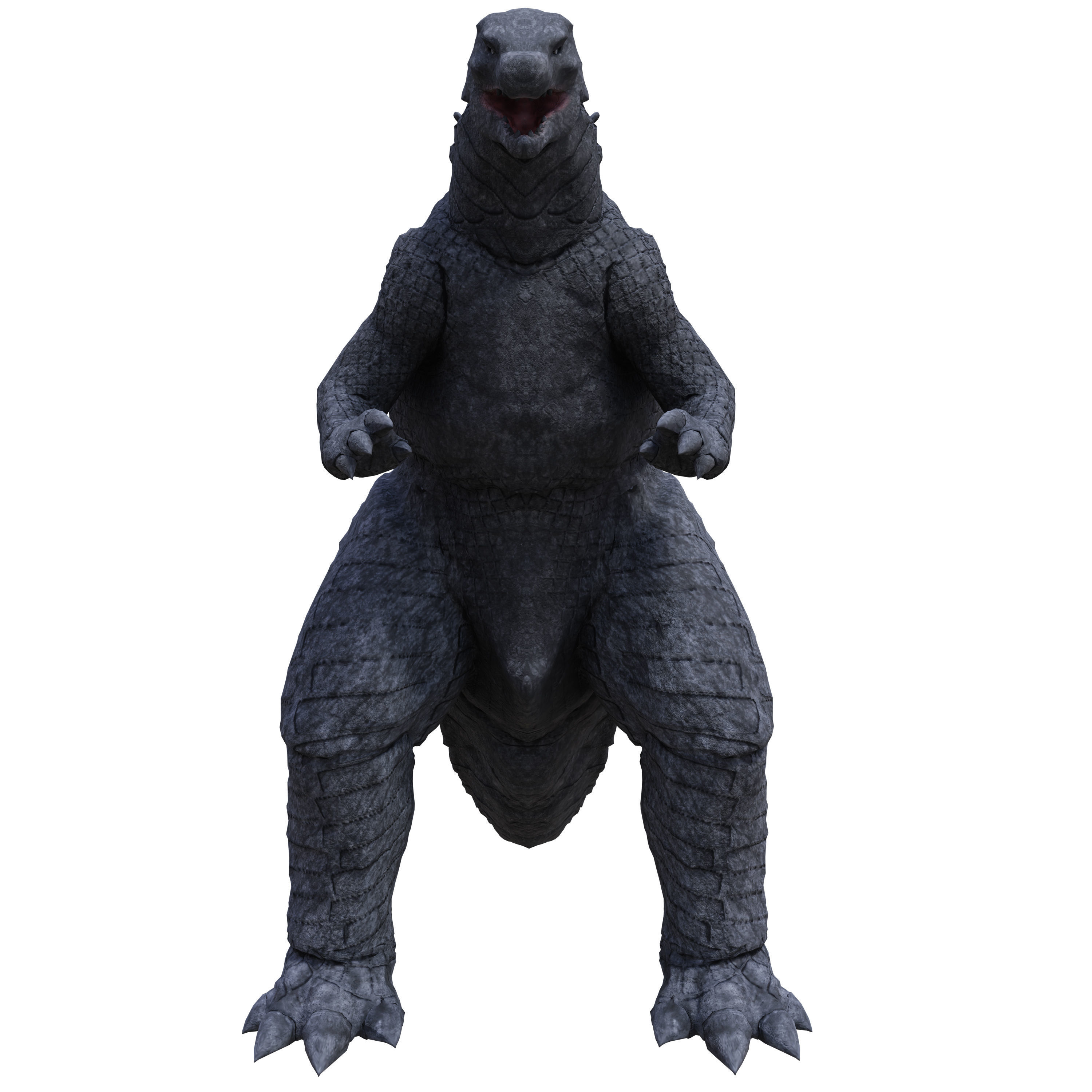 Gozilla godzilla 3D model rigged | CGTrader
