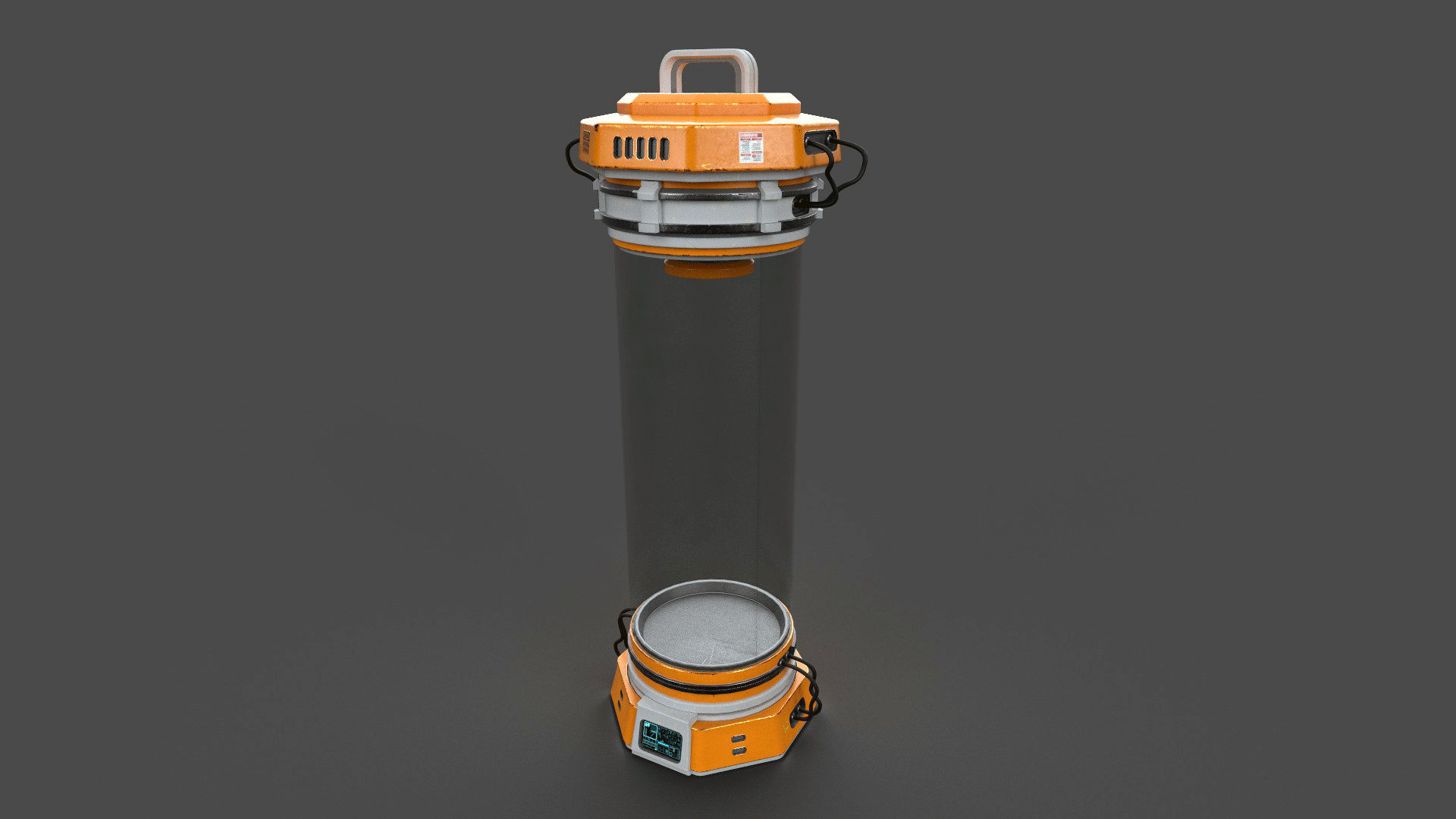 3D model Sci Fi Capsule VR / AR / low-poly | CGTrader