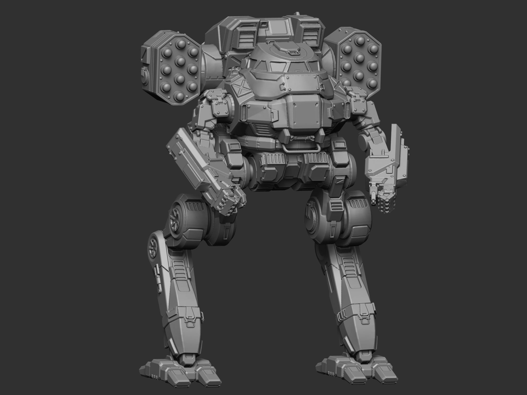 Mecha Locust 3D model 3D printable | CGTrader