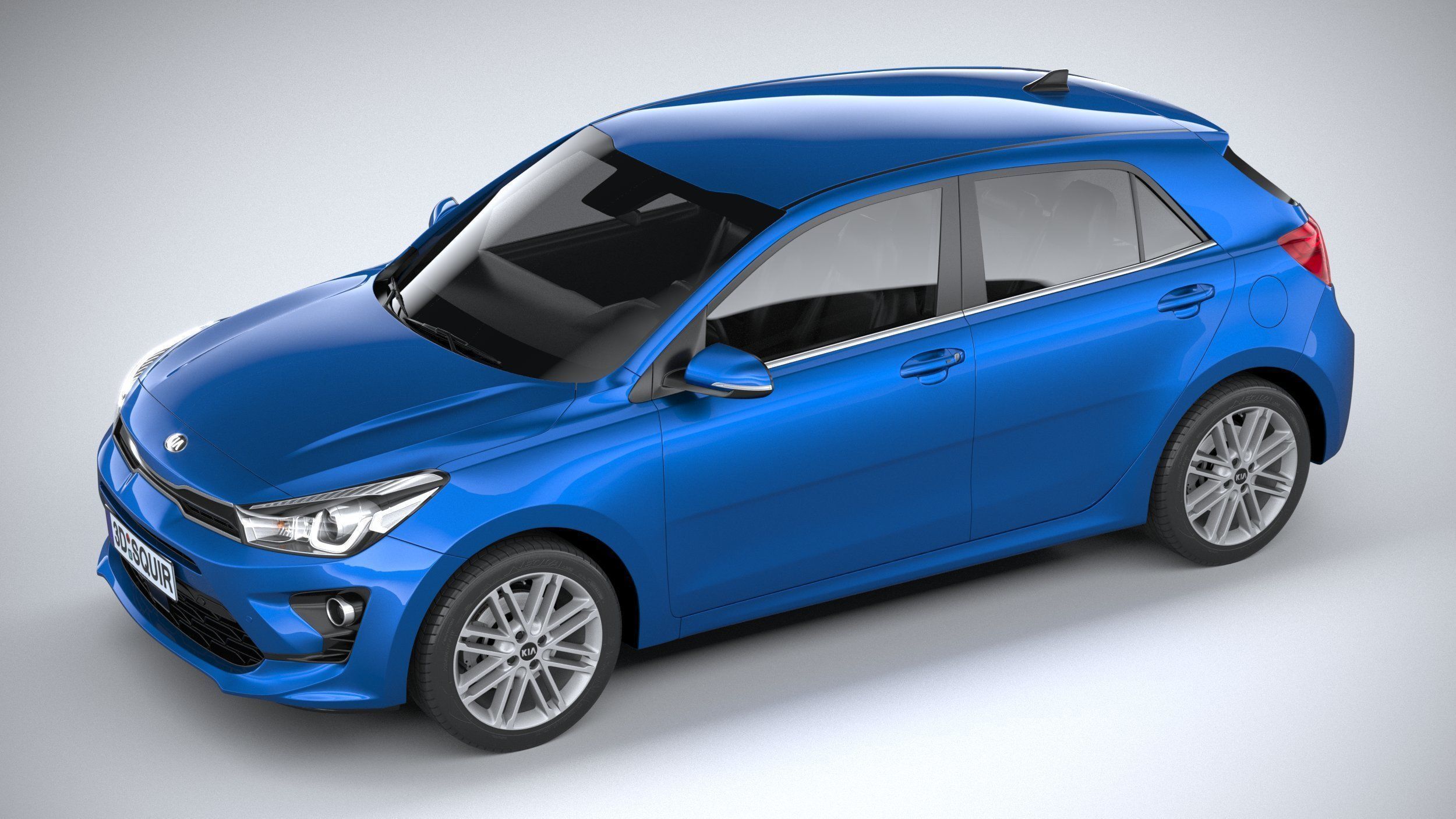 Kia Rio 2021 3D model | CGTrader