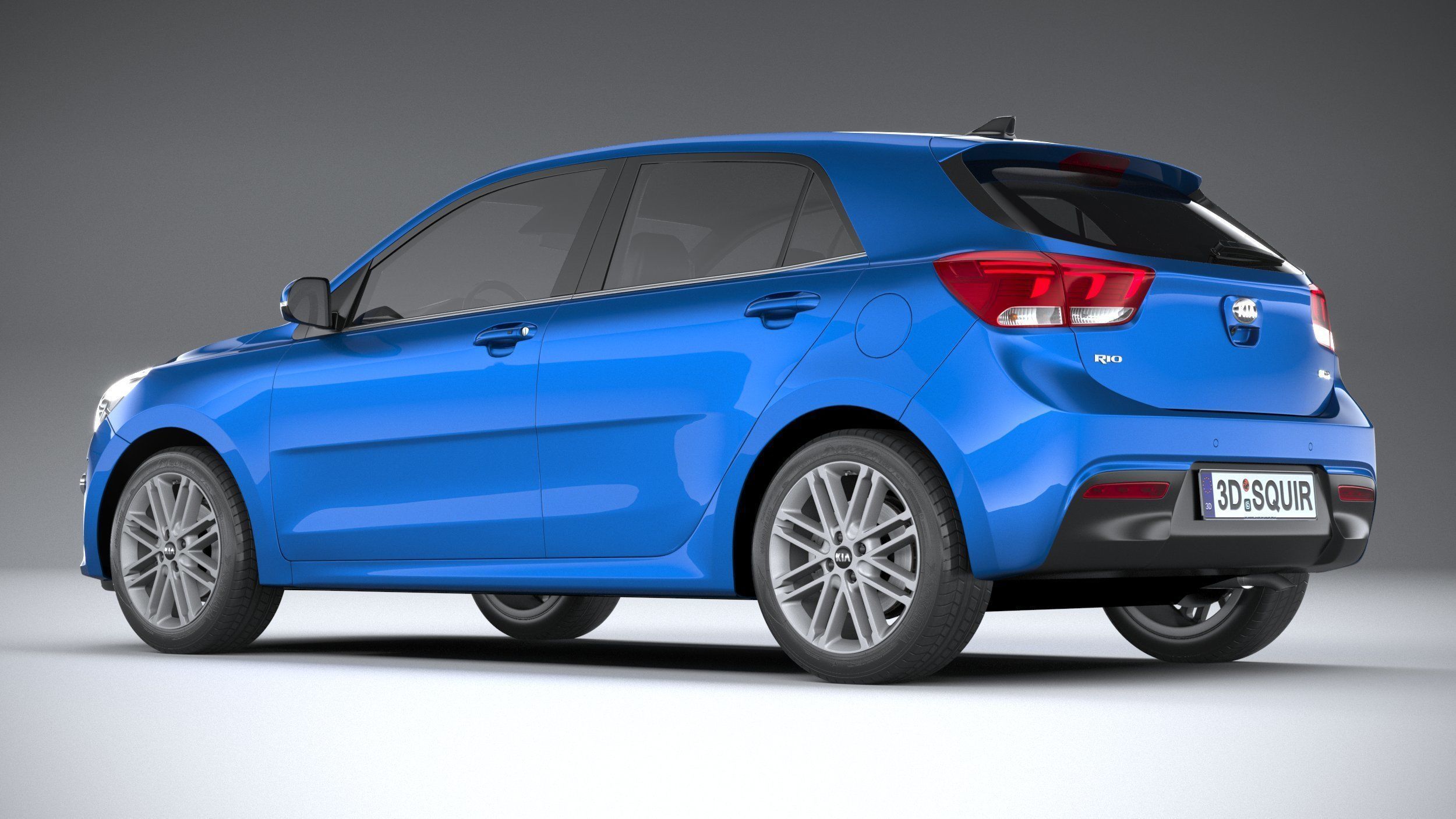 Kia Rio 2021 3D model | CGTrader