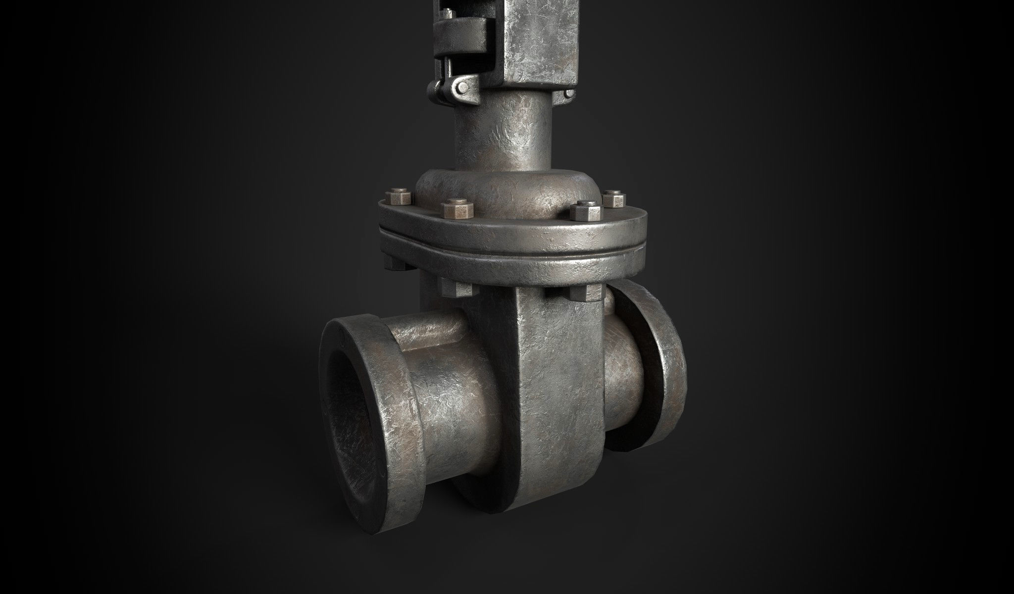 3D model pipe valve VR / AR / low-poly | CGTrader