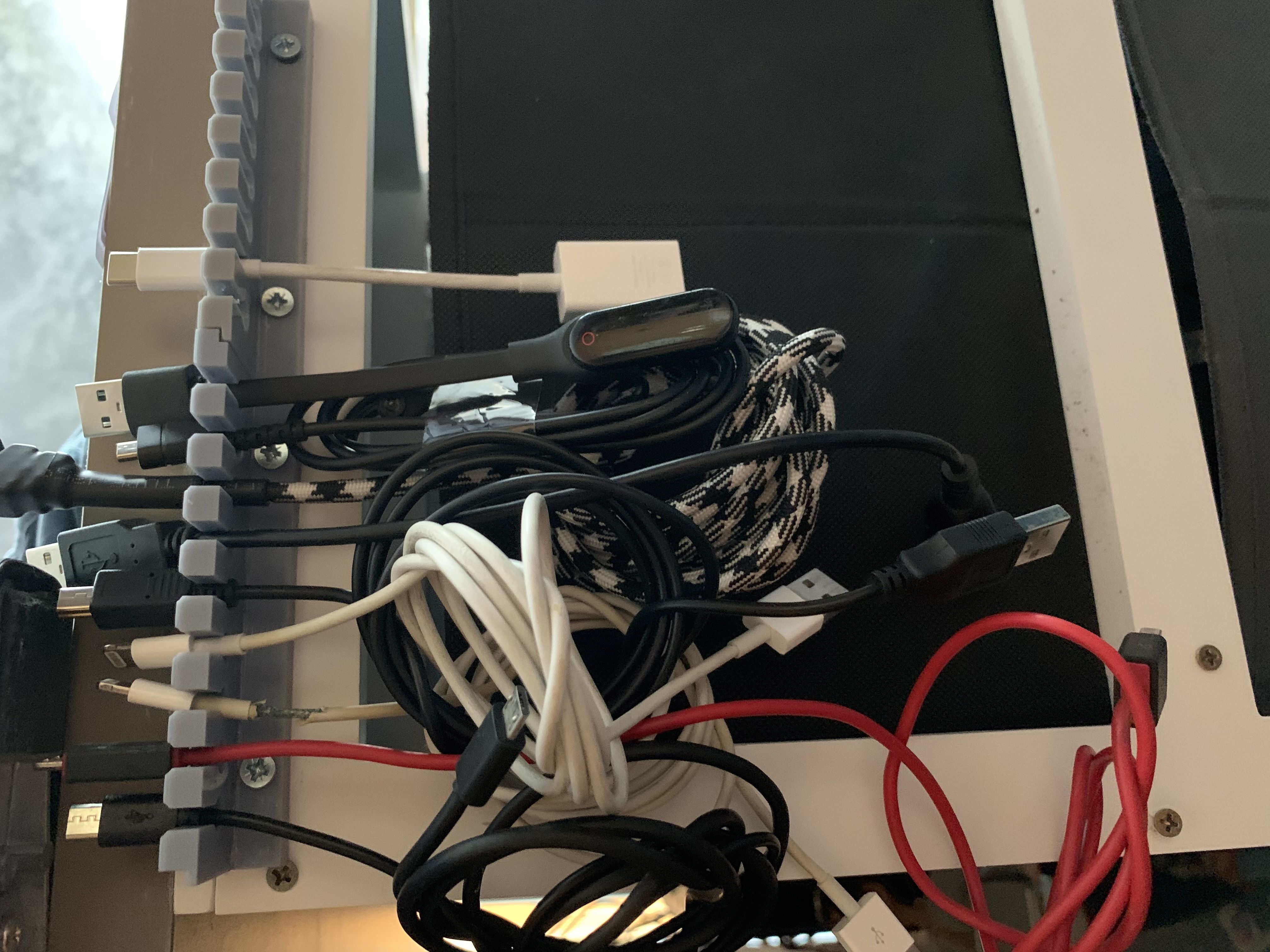 Modular Cable Hanger-Manager 3D model 3D printable | CGTrader