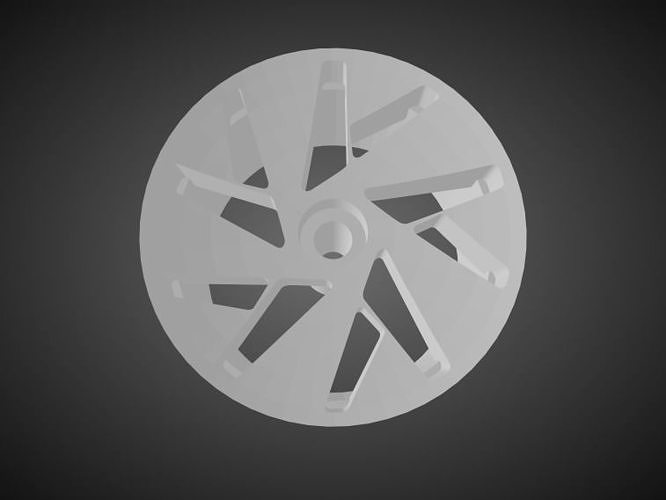 Rotiform RSC rims for Hot Wheels 3D model 3D printable | CGTrader