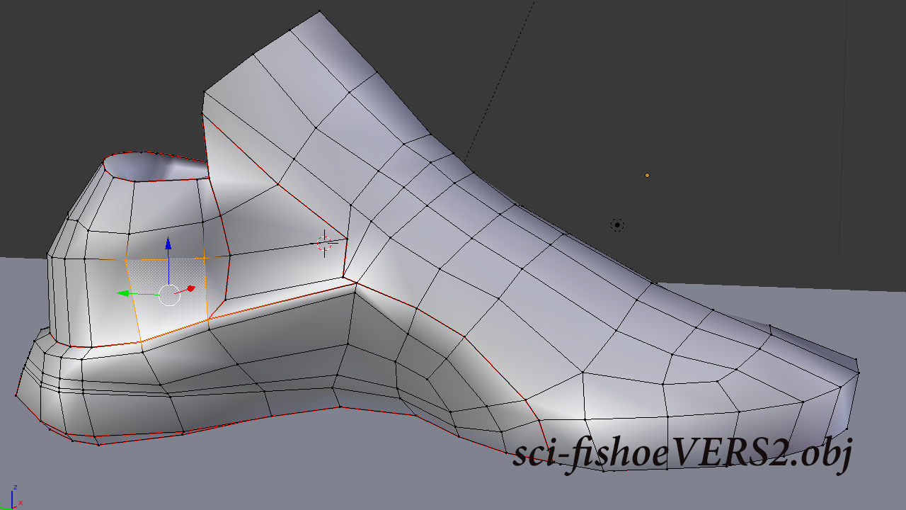 sci-fi shoe base sketch free 3D model | CGTrader