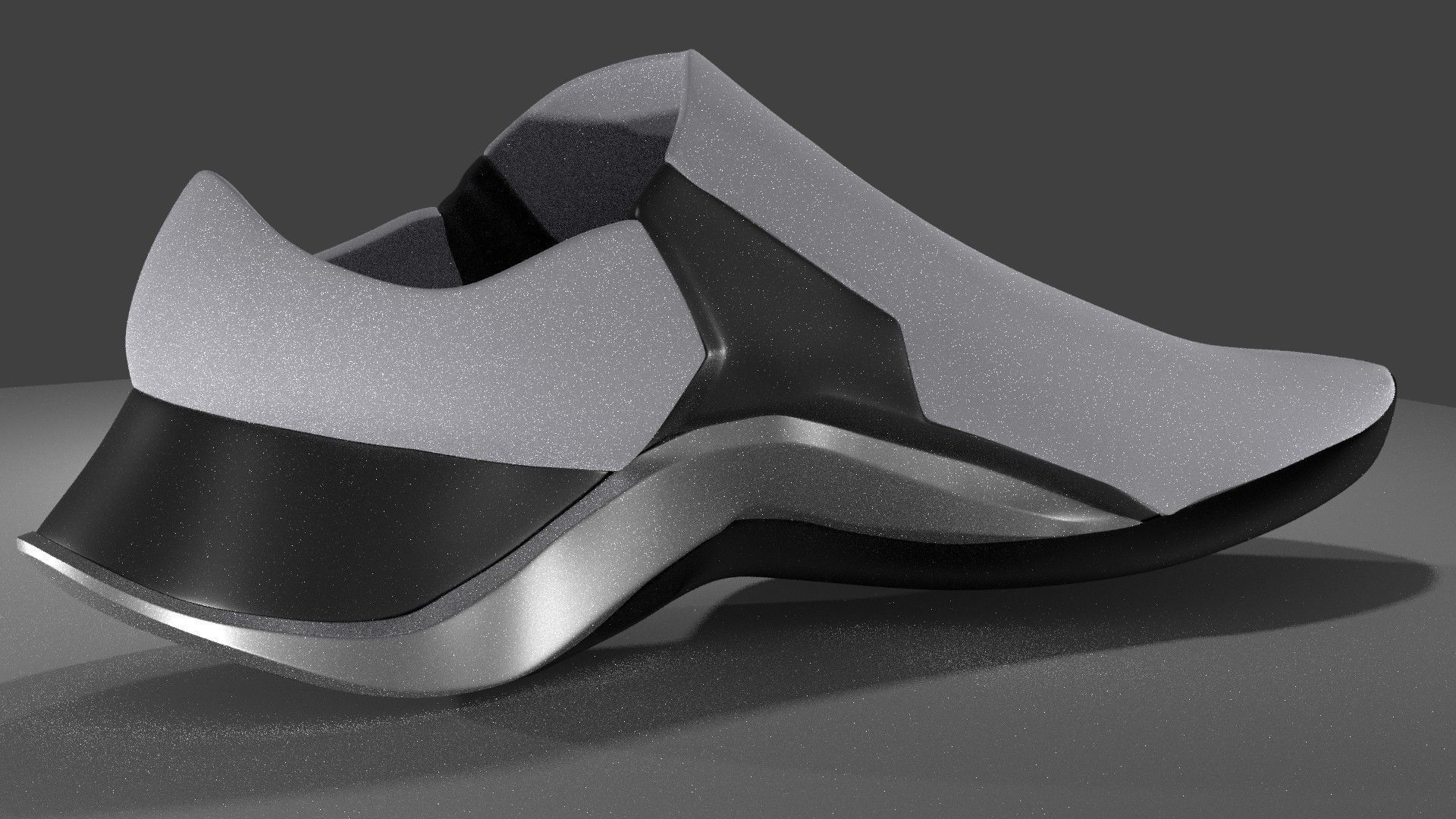 sci-fi shoe base sketch free 3D model | CGTrader