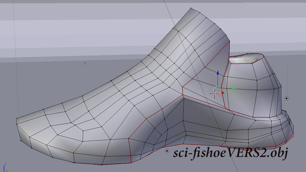 sci-fi shoe base sketch free 3D model | CGTrader