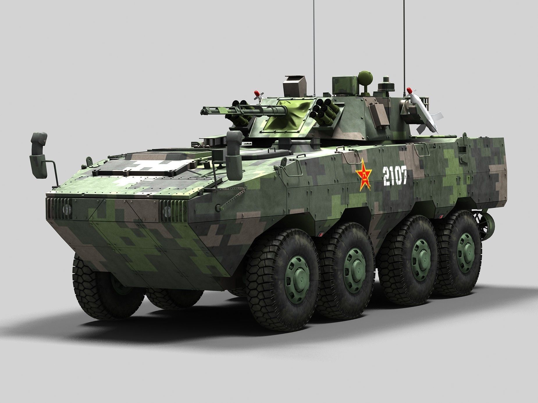 3D model Norinco ZBL-09 Snow Leopard | CGTrader