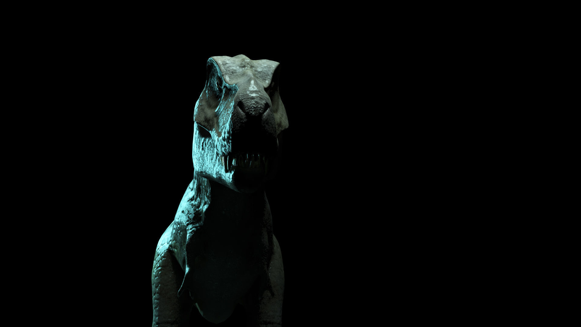 3D model Trex dinosaur game model Tyrannosaurus VR / AR / low-poly ...
