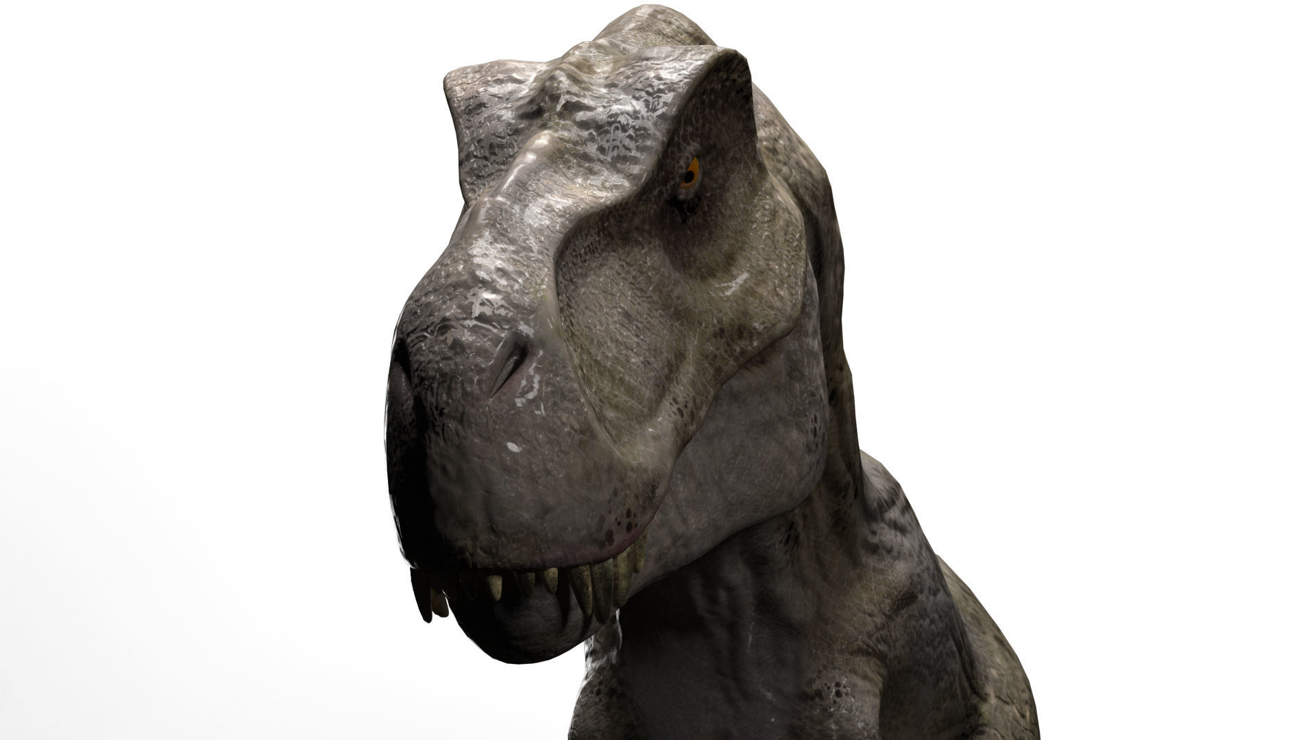3D model Trex dinosaur game model Tyrannosaurus VR / AR / low-poly ...