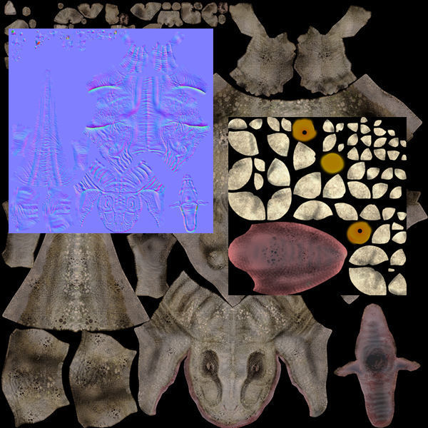 3D model Trex dinosaur game model Tyrannosaurus VR / AR / low-poly ...