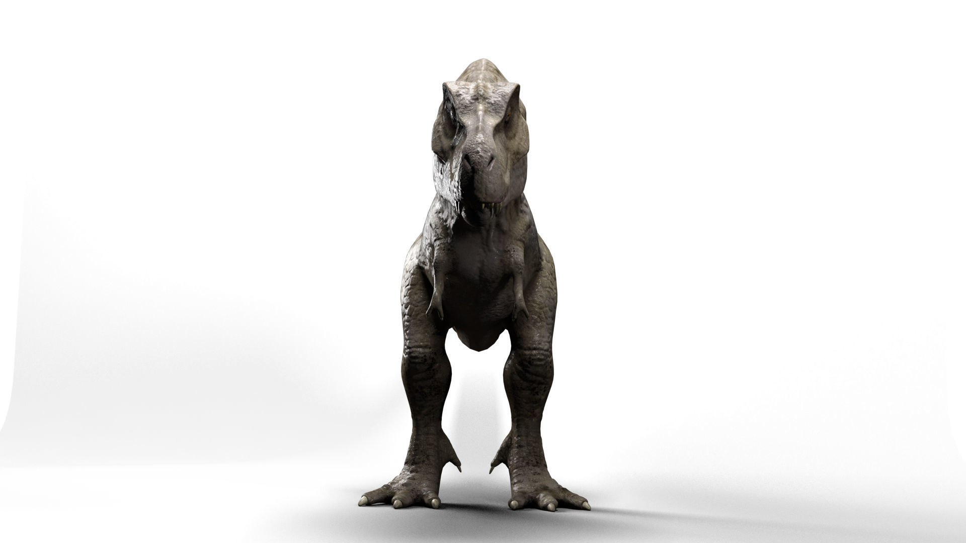3D model Trex dinosaur game model Tyrannosaurus VR / AR / low-poly ...