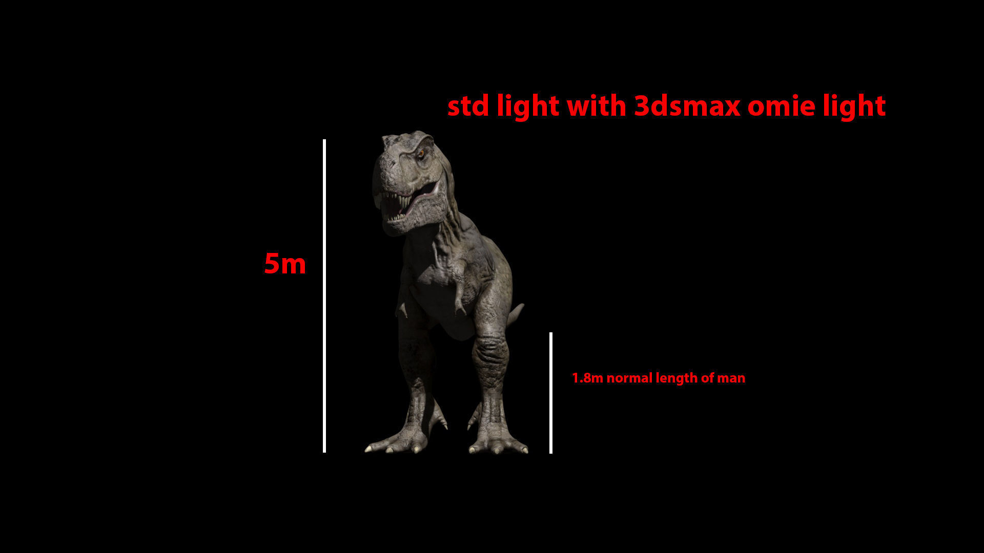 3D model Trex dinosaur game model Tyrannosaurus VR / AR / low-poly ...