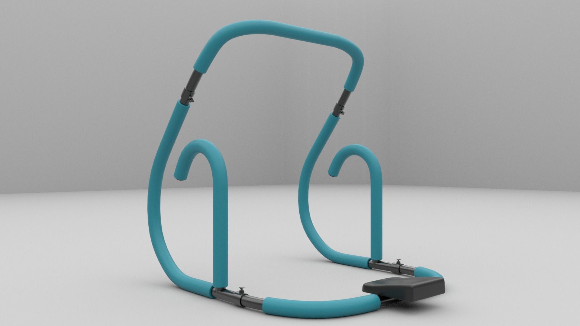 Sit-ups device 3D model | CGTrader