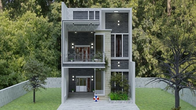 Home 3D grunge texture pack 3D model | CGTrader