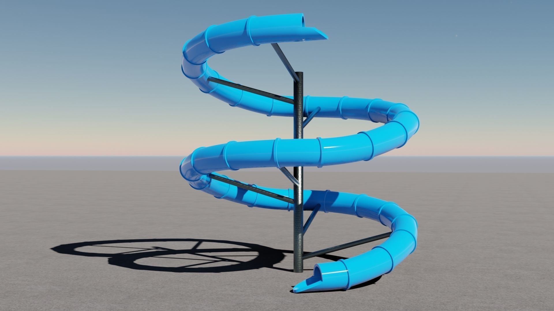 3D model Water Slide 3D model VR / AR / low-poly | CGTrader