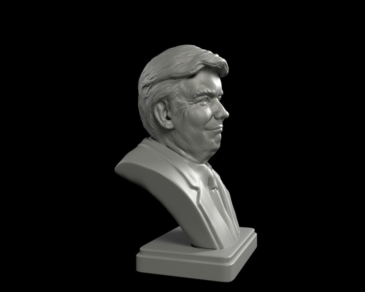 Donald Trump 3D model 3D printable | CGTrader