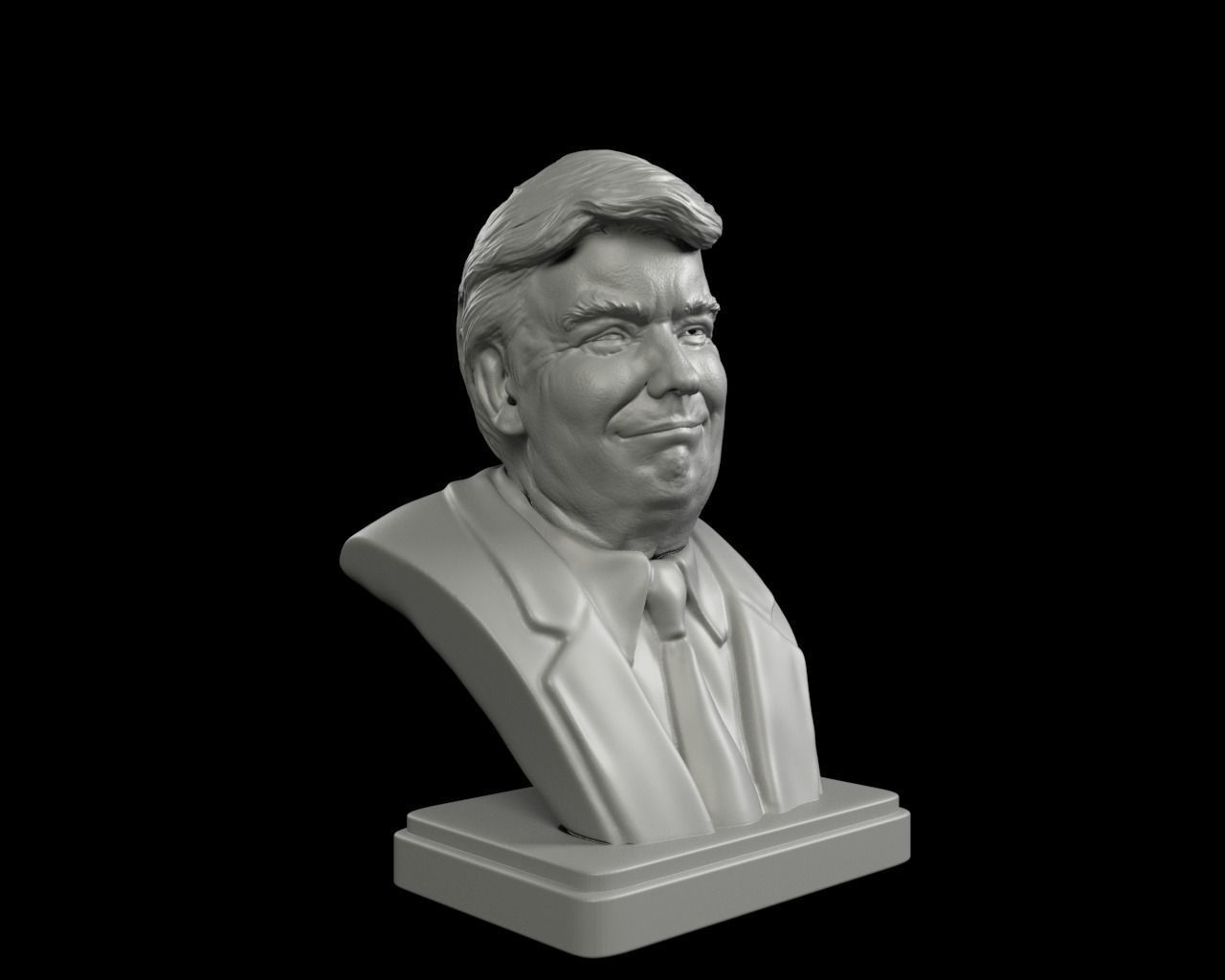 Donald Trump 3D model 3D printable | CGTrader