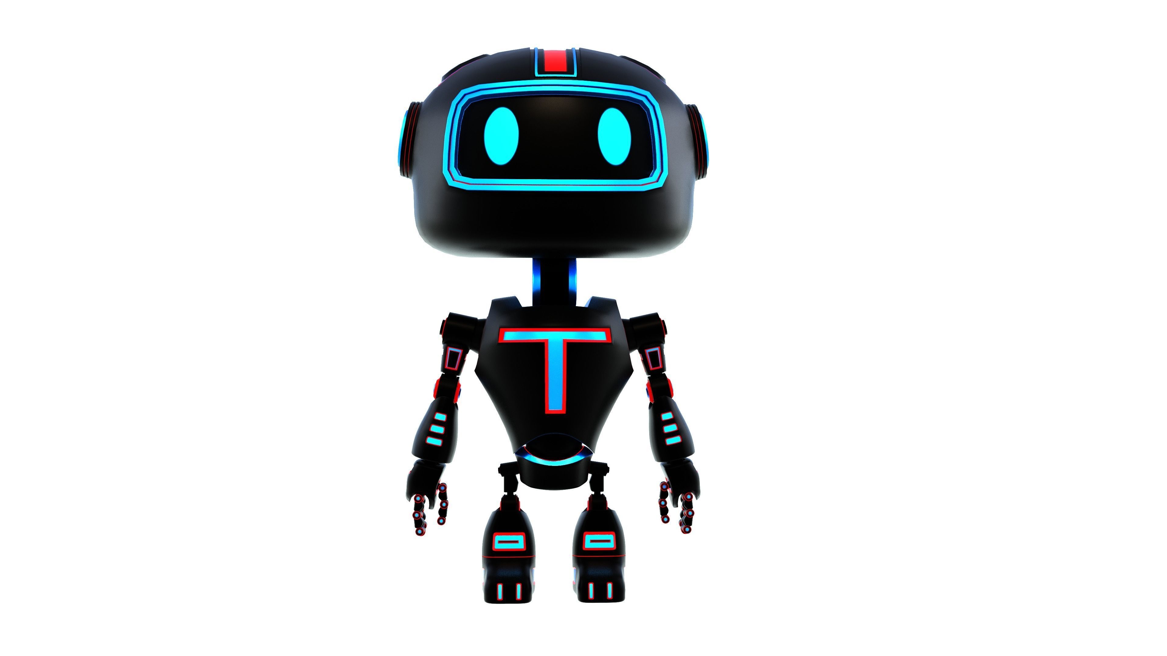 T-robot robot 3D model | CGTrader