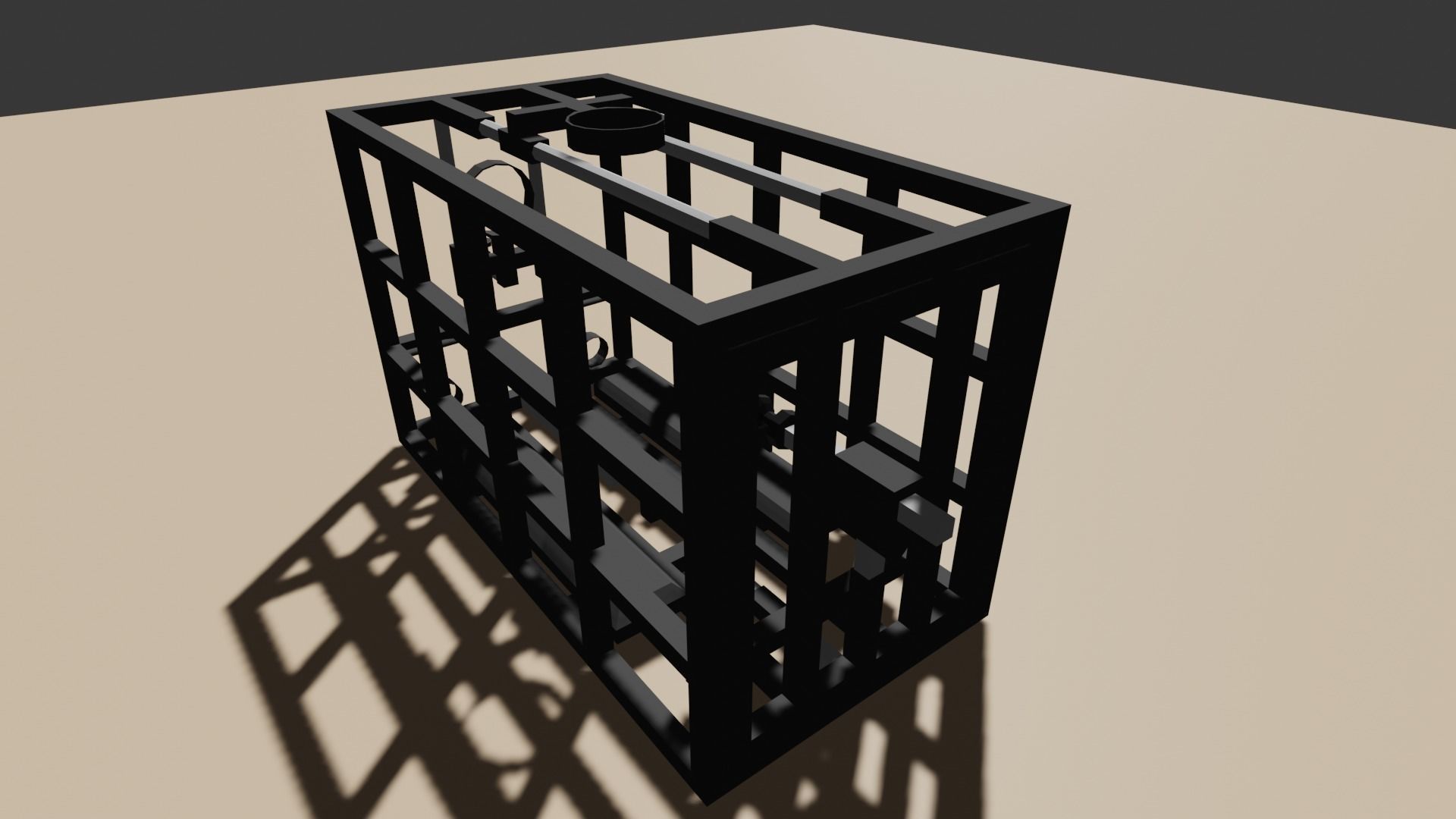 BDSM Slave Cage free VR / AR / low-poly 3D model | CGTrader