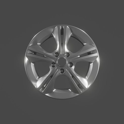 Car Rims High Poly Model FBX free 3D model | CGTrader