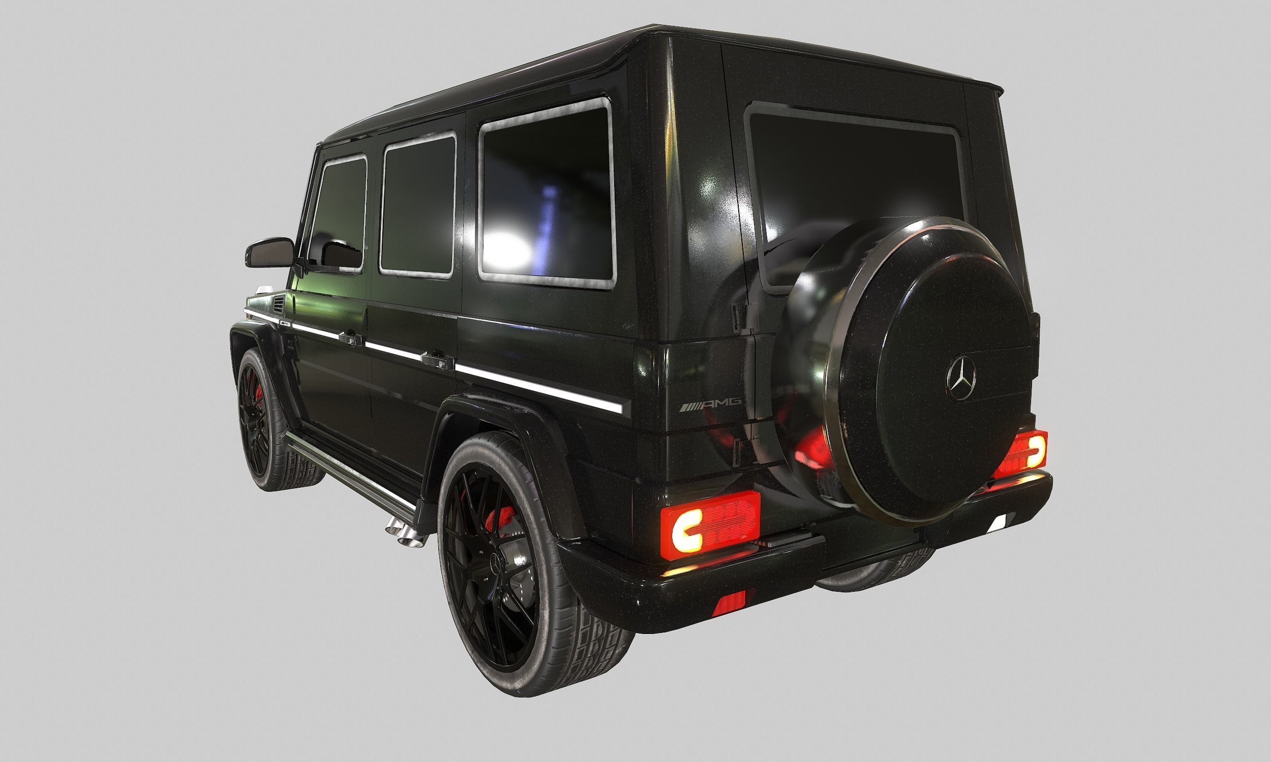 3D model Mercedes-Benz G65 AMG VR / AR / low-poly | CGTrader