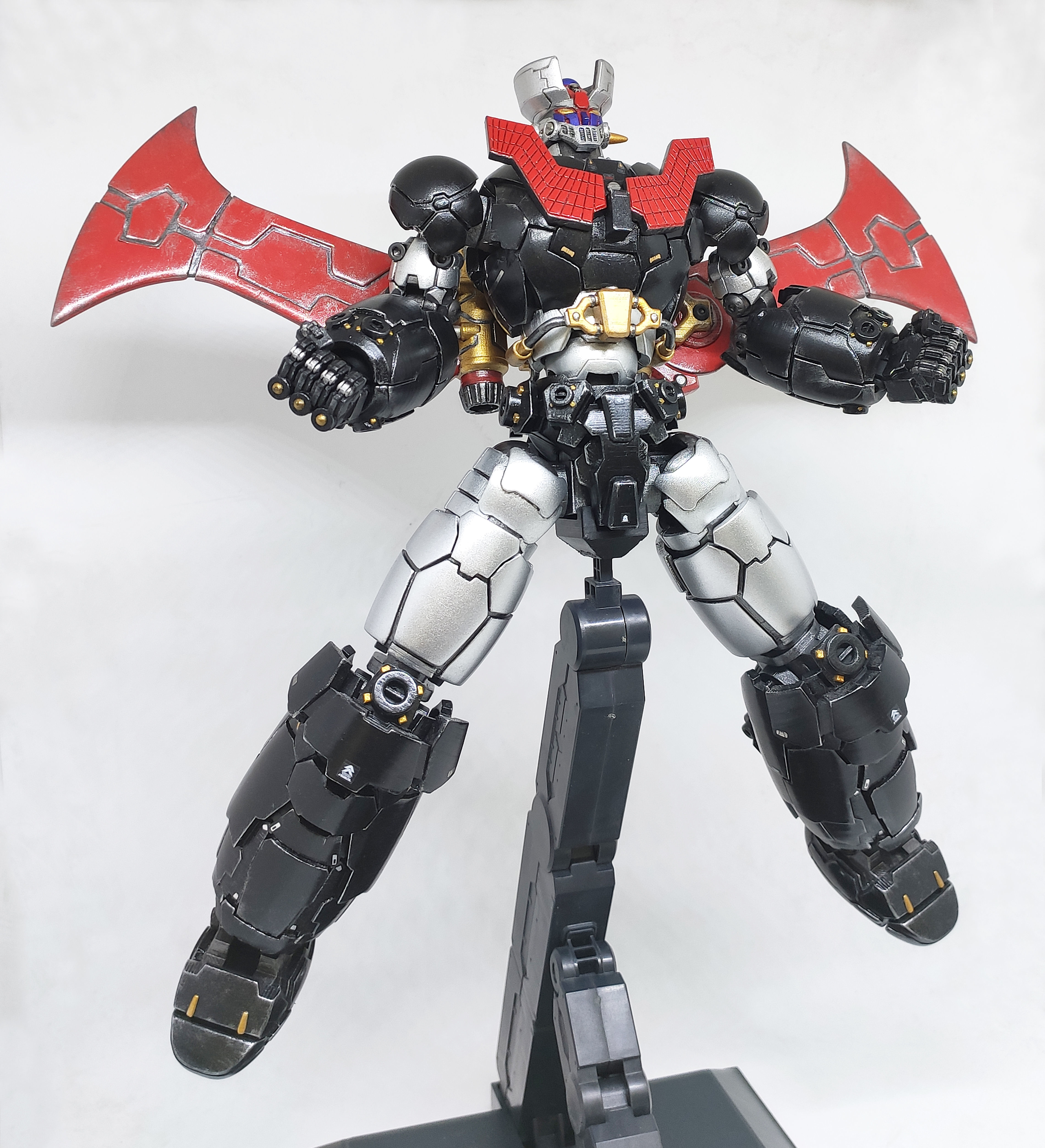 Mazinger Z robot made of metal and plastic 3D model 3D printable | CGTrader