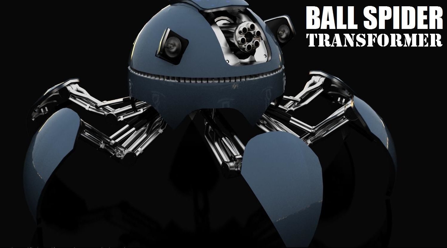 BALL-SPIDER TRANSFORMER 3D model | CGTrader