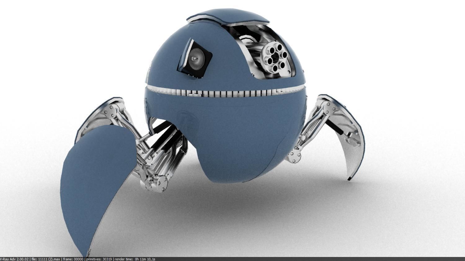 3D model BALL-SPIDER TRANSFORMER VR / AR / low-poly rigged | CGTrader