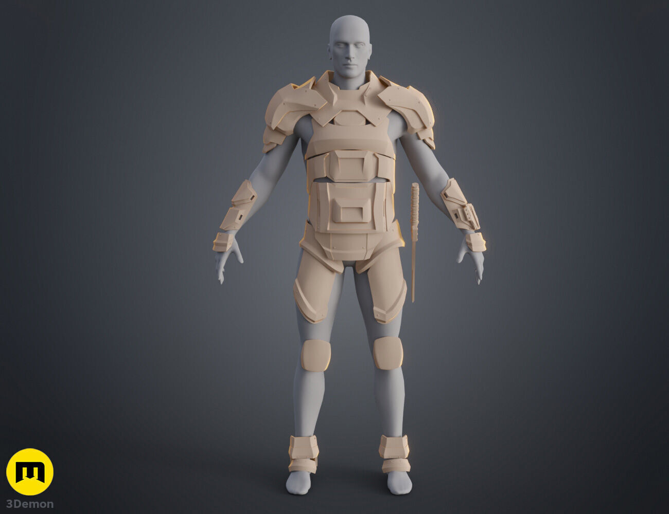 Atreides armor 3D model 3D printable | CGTrader