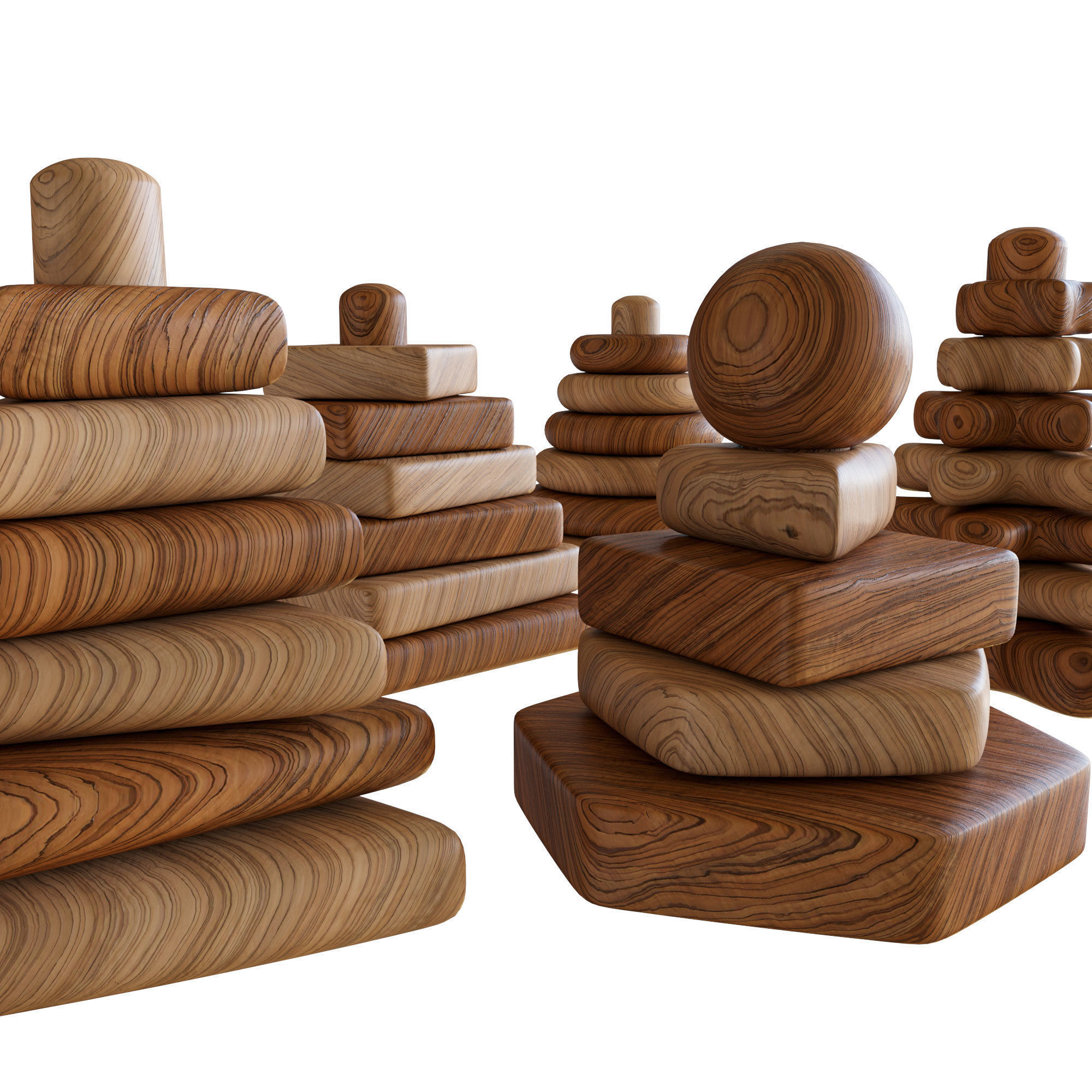 Children Toy Pyramid 3D model | CGTrader