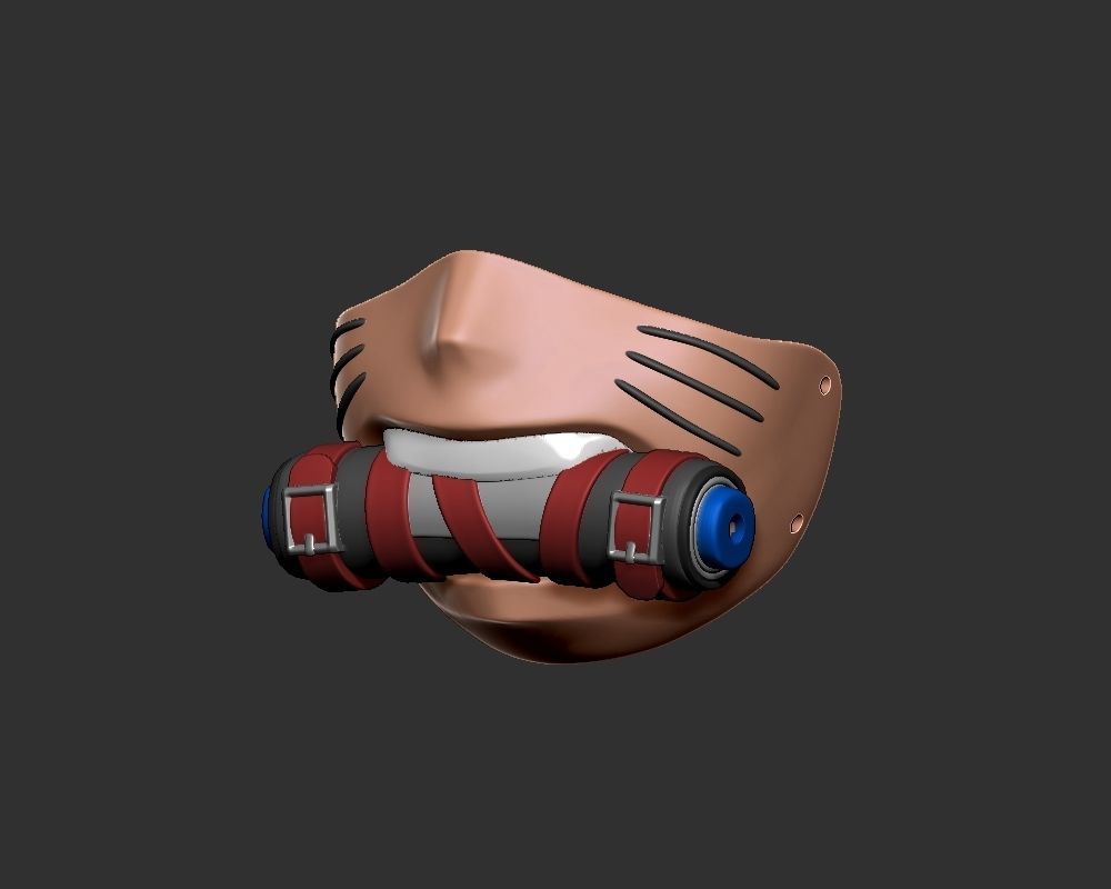 Ninja Face Mask free 3D model 3D printable | CGTrader