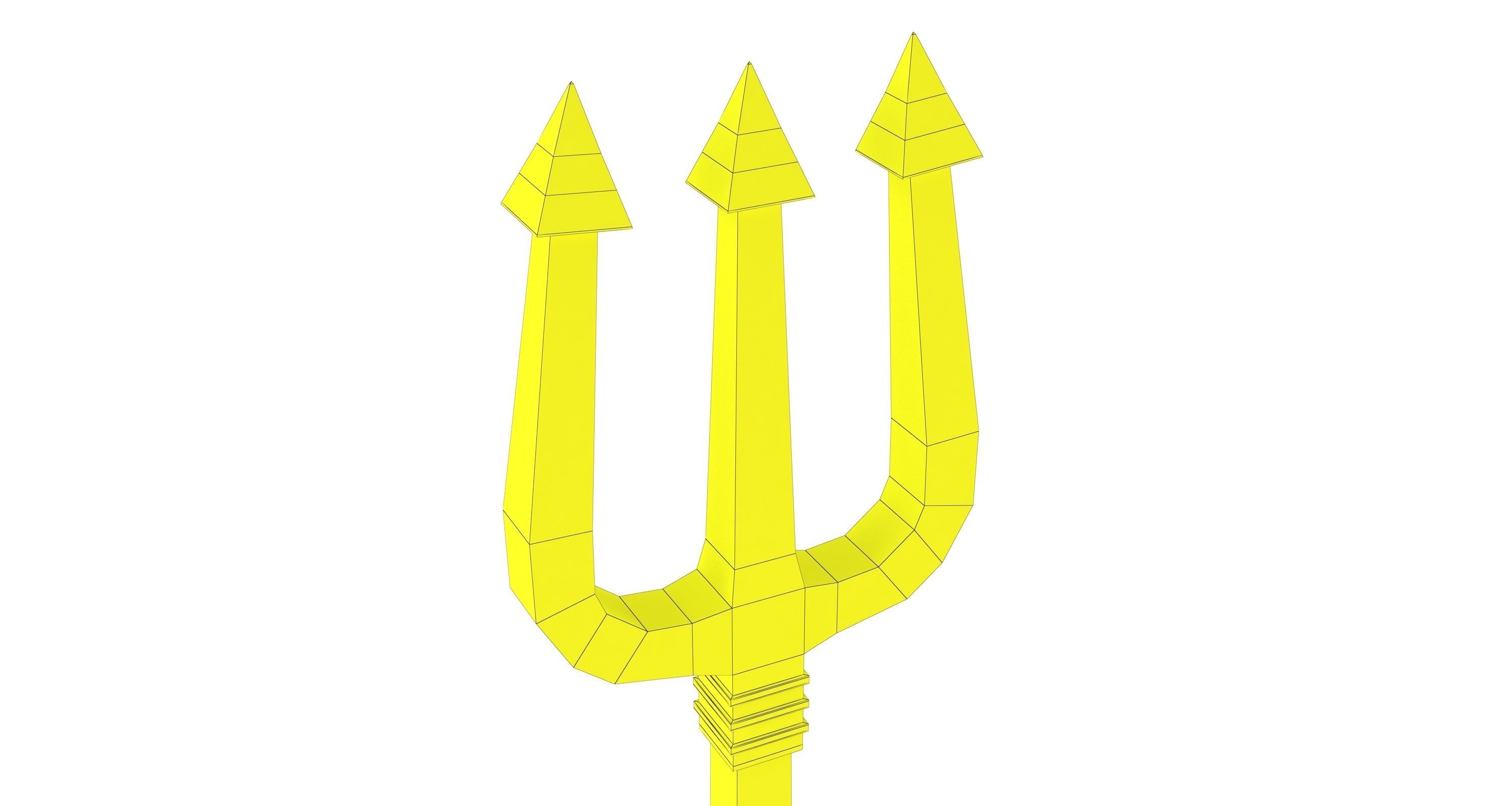 Halloween Devils Fork 3D model | CGTrader